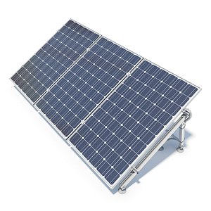 solar panels obj