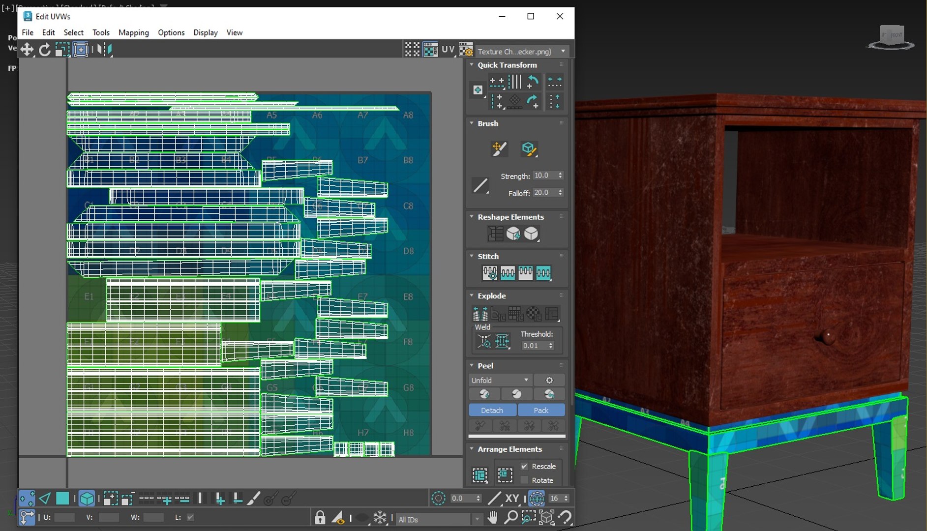 Side Table N3 3D Model - TurboSquid 2297925
