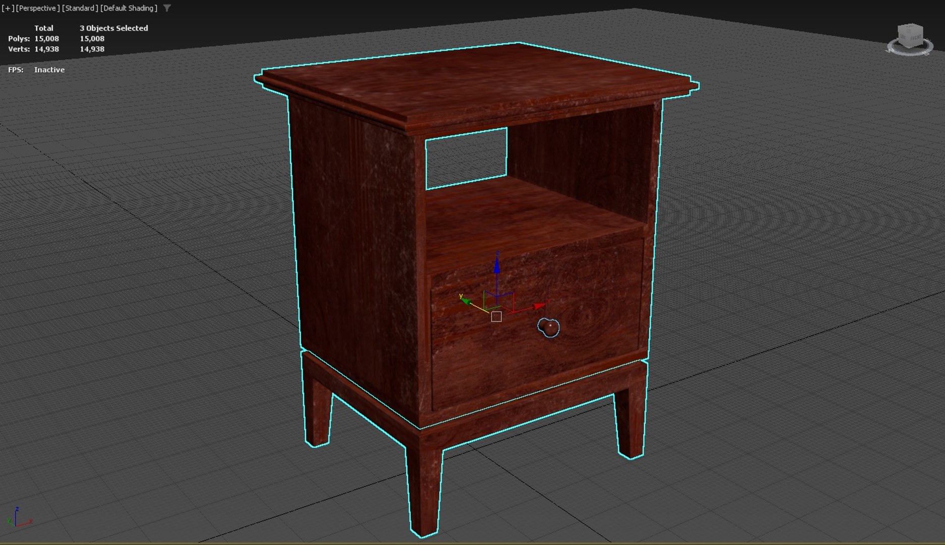 Side Table N3 3D Model - TurboSquid 2297925