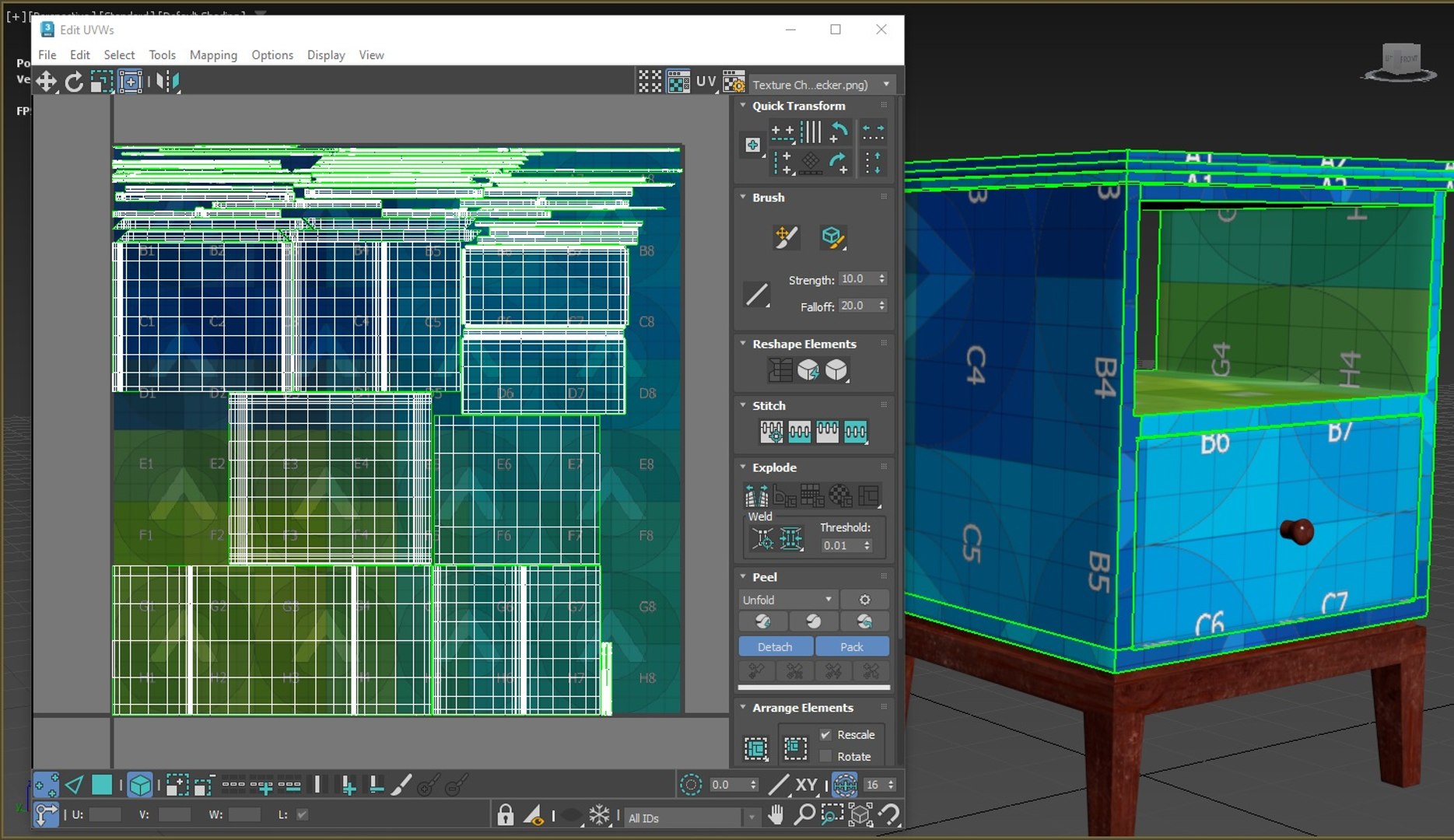 Side Table N3 3D Model - TurboSquid 2297925