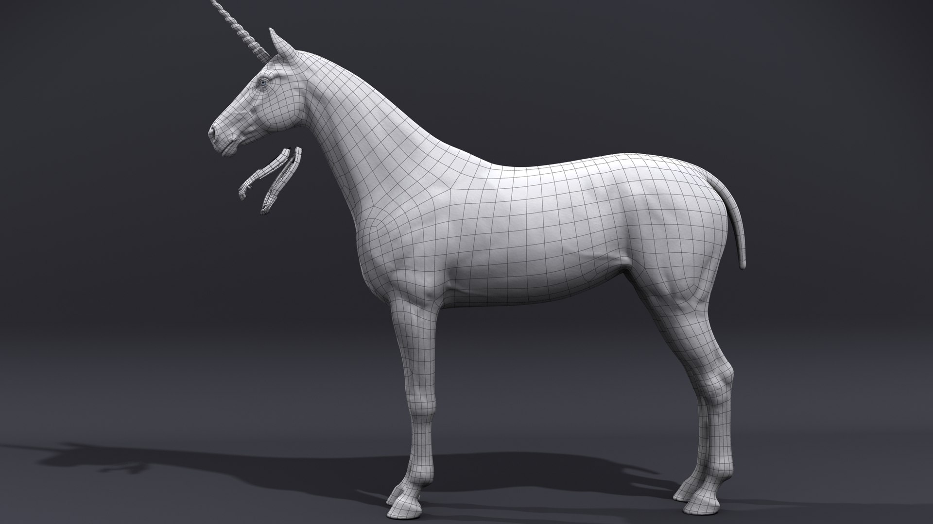 3D Unicorn - Realistic Model - TurboSquid 2058778