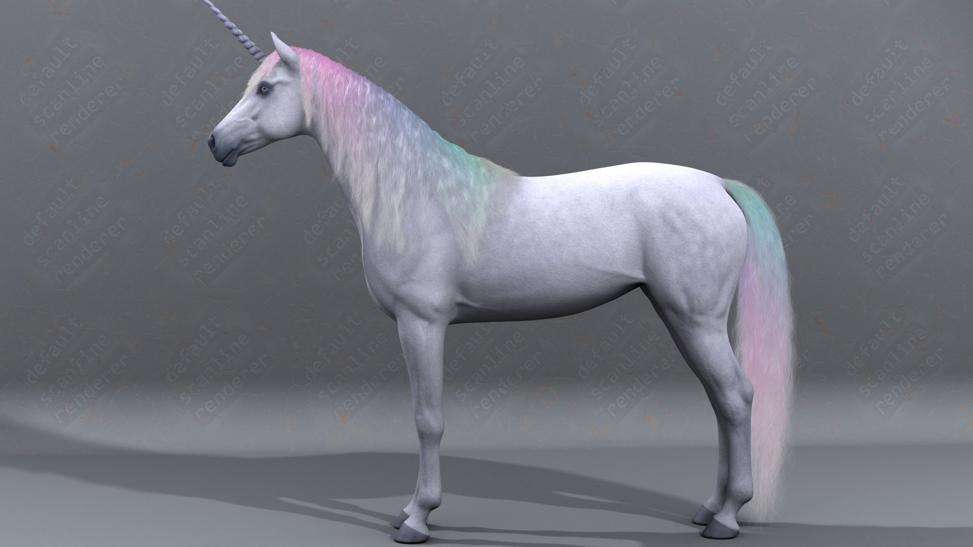 3D Unicorn - Realistic Model - TurboSquid 2058778