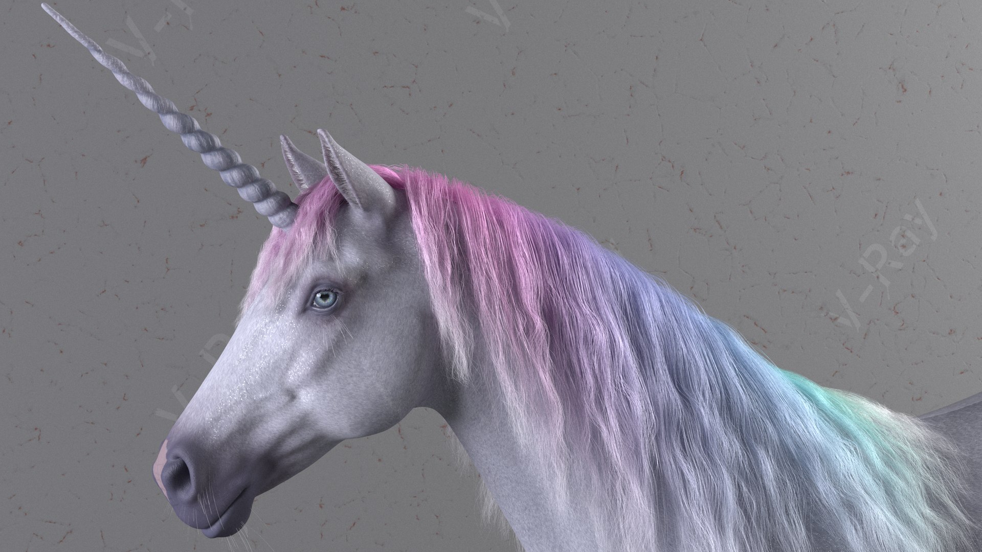 3D Unicorn - Realistic Model - TurboSquid 2058778