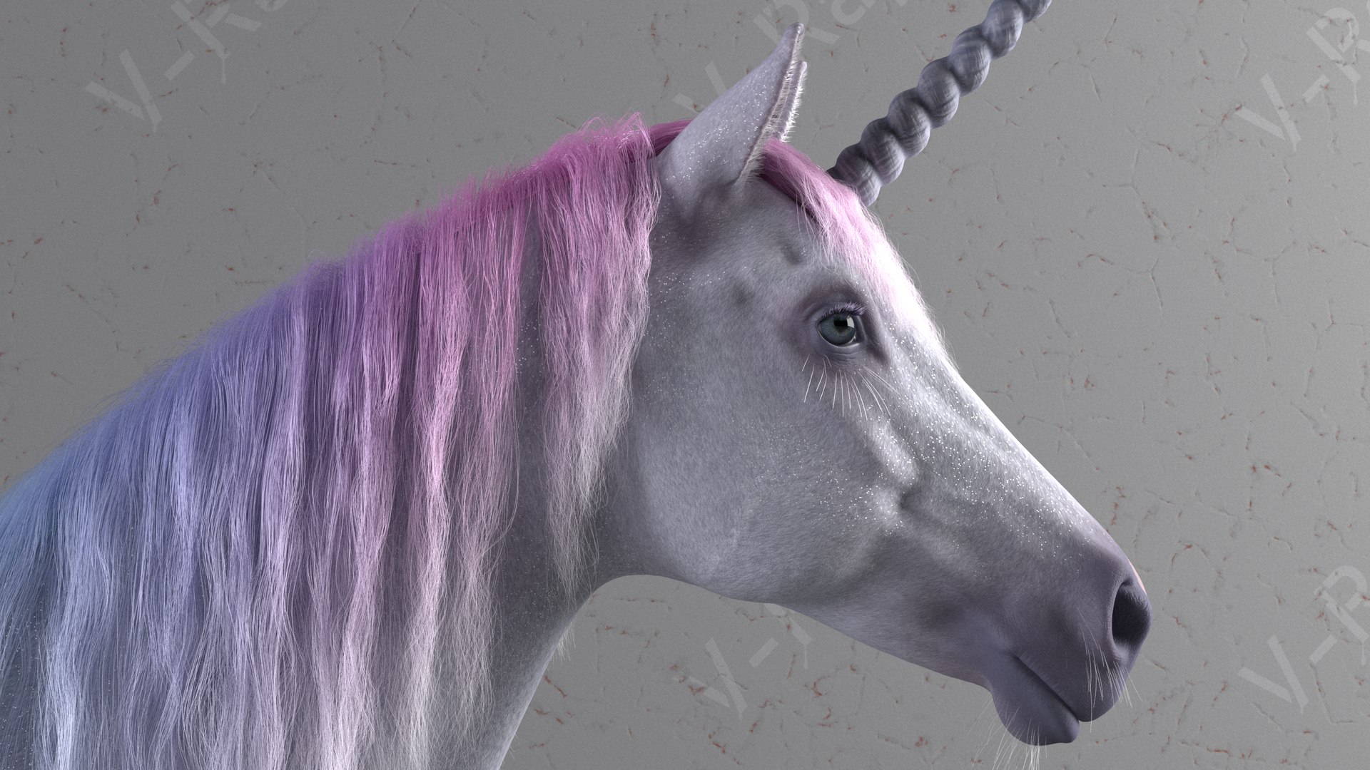 3D Unicorn - Realistic Model - TurboSquid 2058778