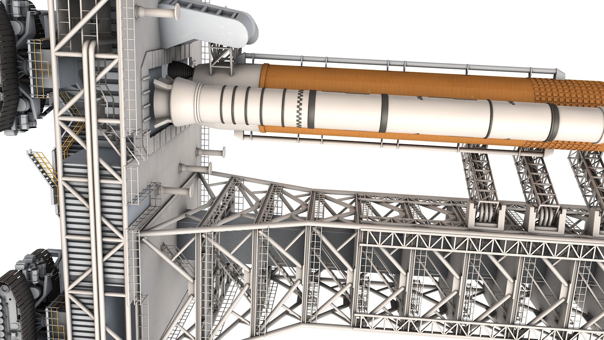 SLS Mobile Launcher Platform 3D Model - TurboSquid 2329428