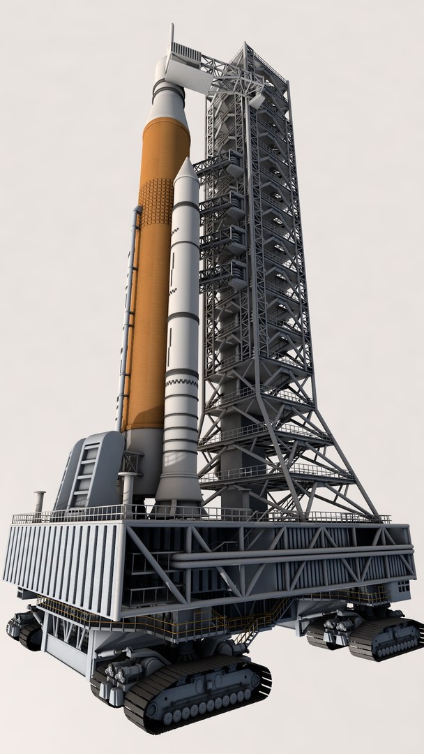 SLS Mobile Launcher Platform 3D Model - TurboSquid 2329428