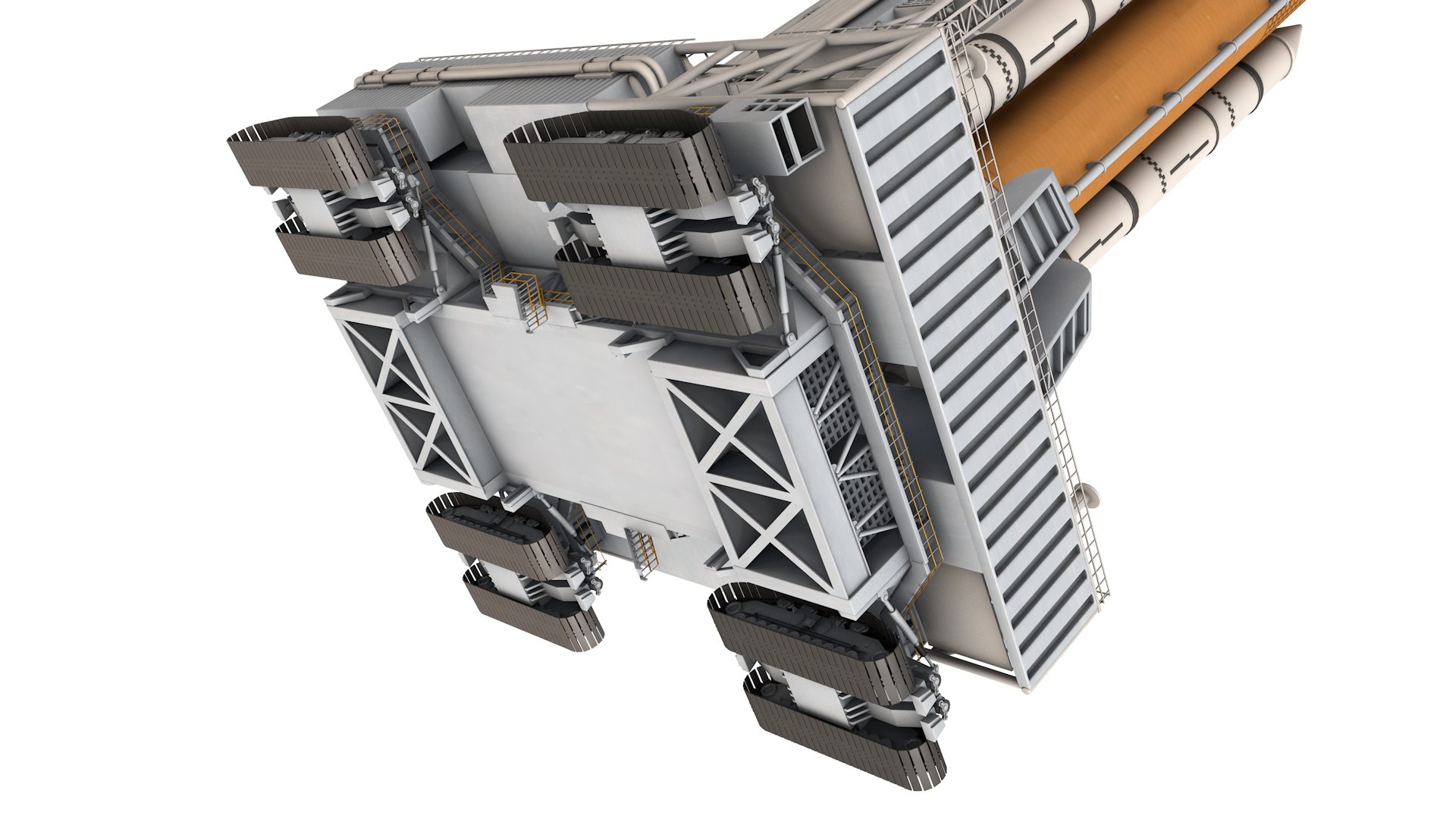 SLS Mobile Launcher Platform 3D Model - TurboSquid 2329428