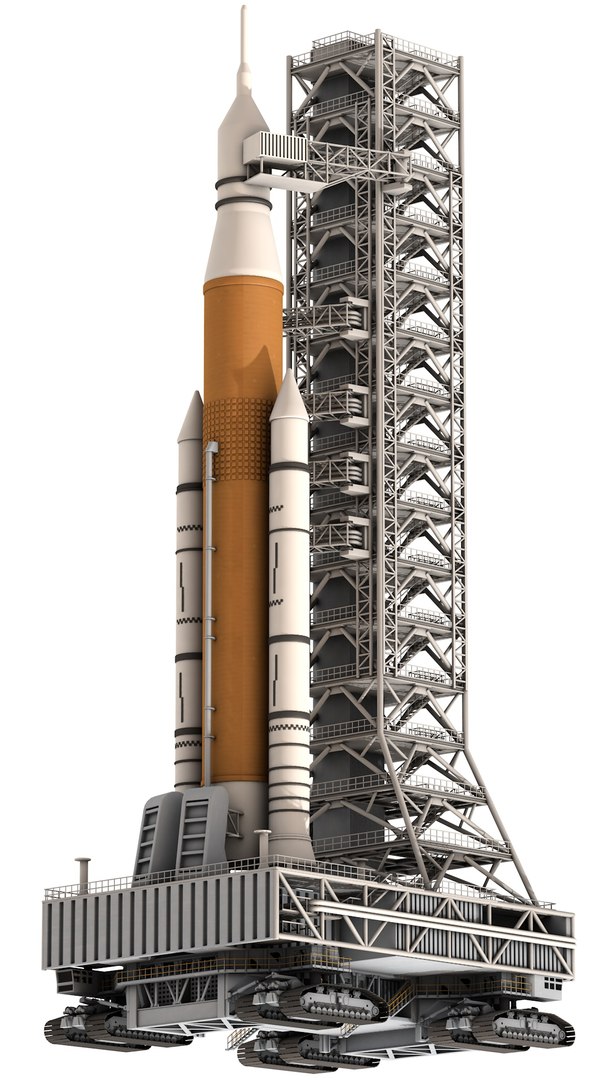 SLS Mobile Launcher Platform 3D Model - TurboSquid 2329428