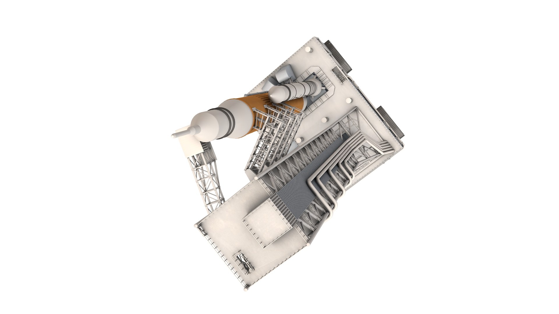 SLS Mobile Launcher Platform 3D Model - TurboSquid 2329428