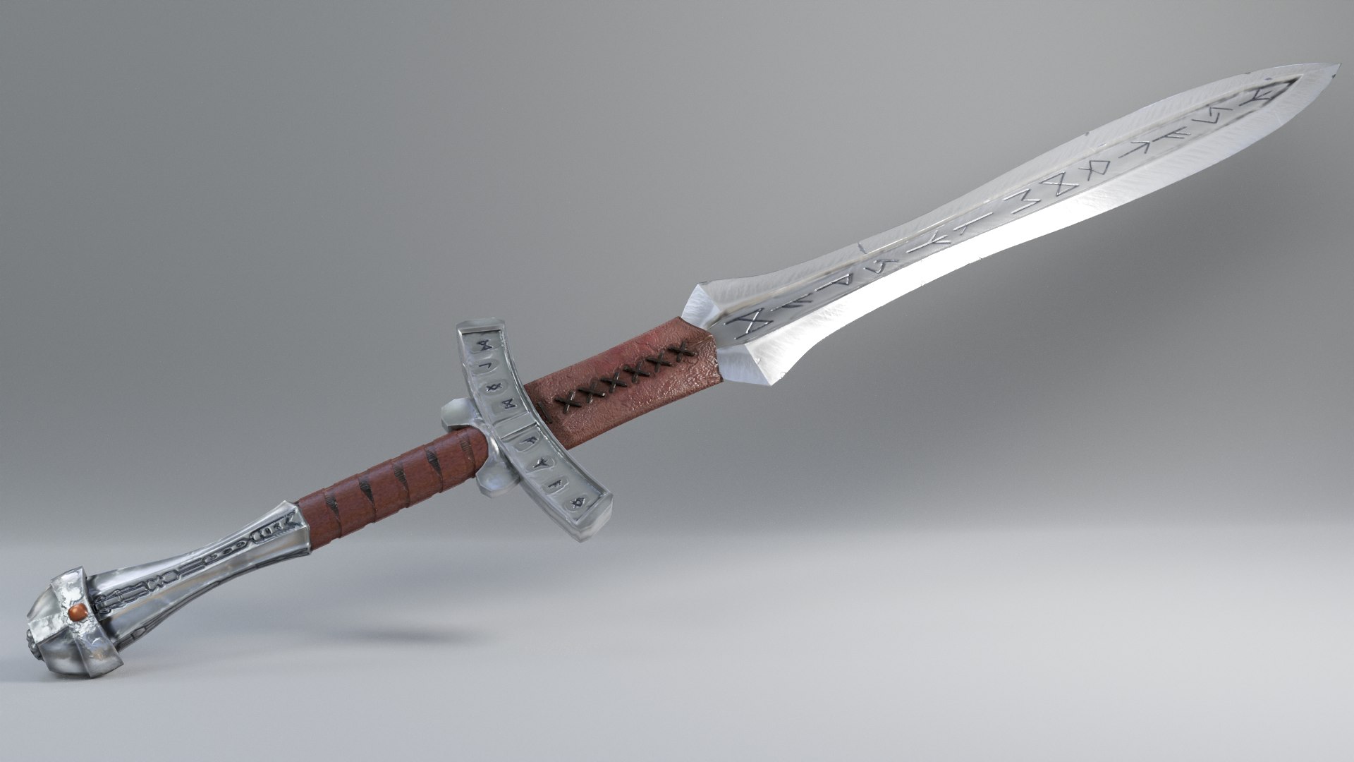 Nordic Sword 3D - TurboSquid 2277786