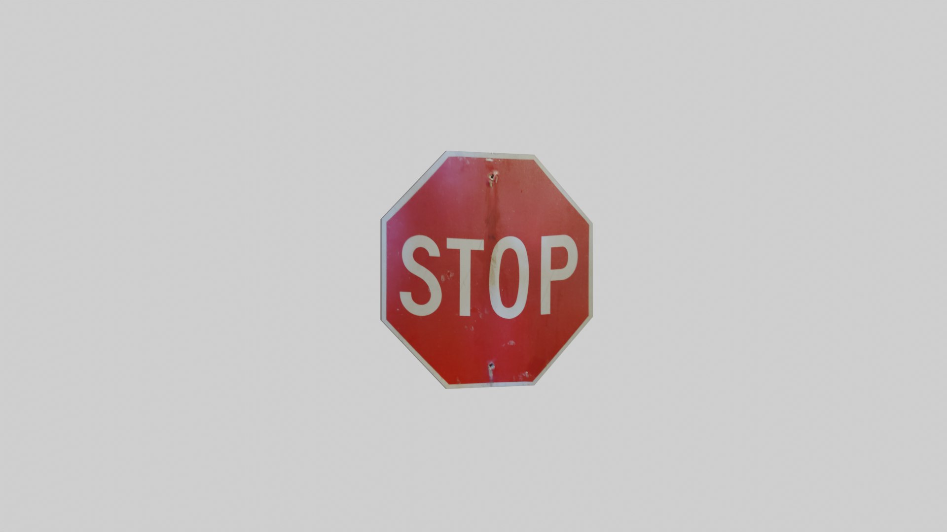 Stop Sign 3D - TurboSquid 1938763
