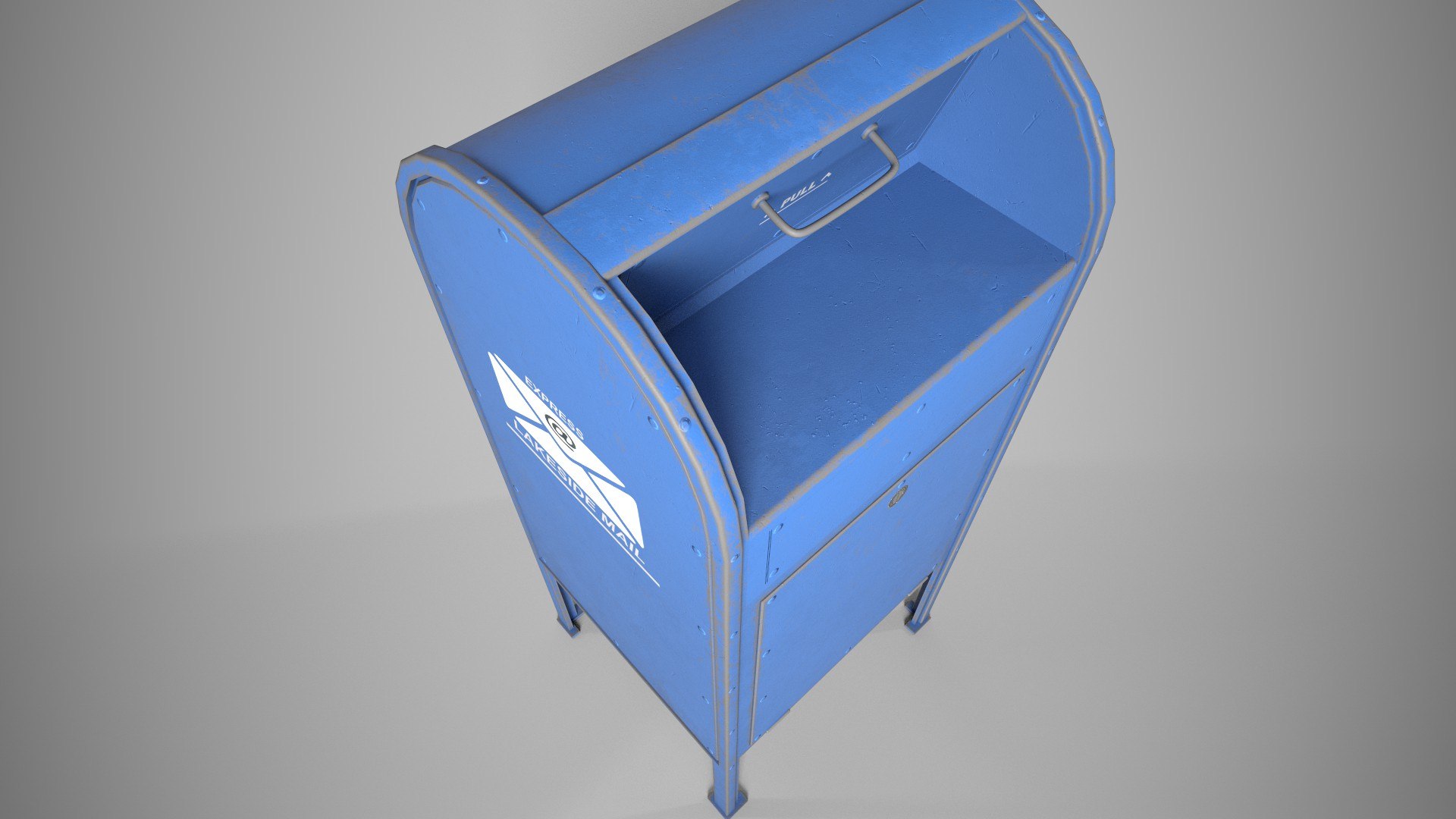 Mailbox 3D Model - TurboSquid 2367236