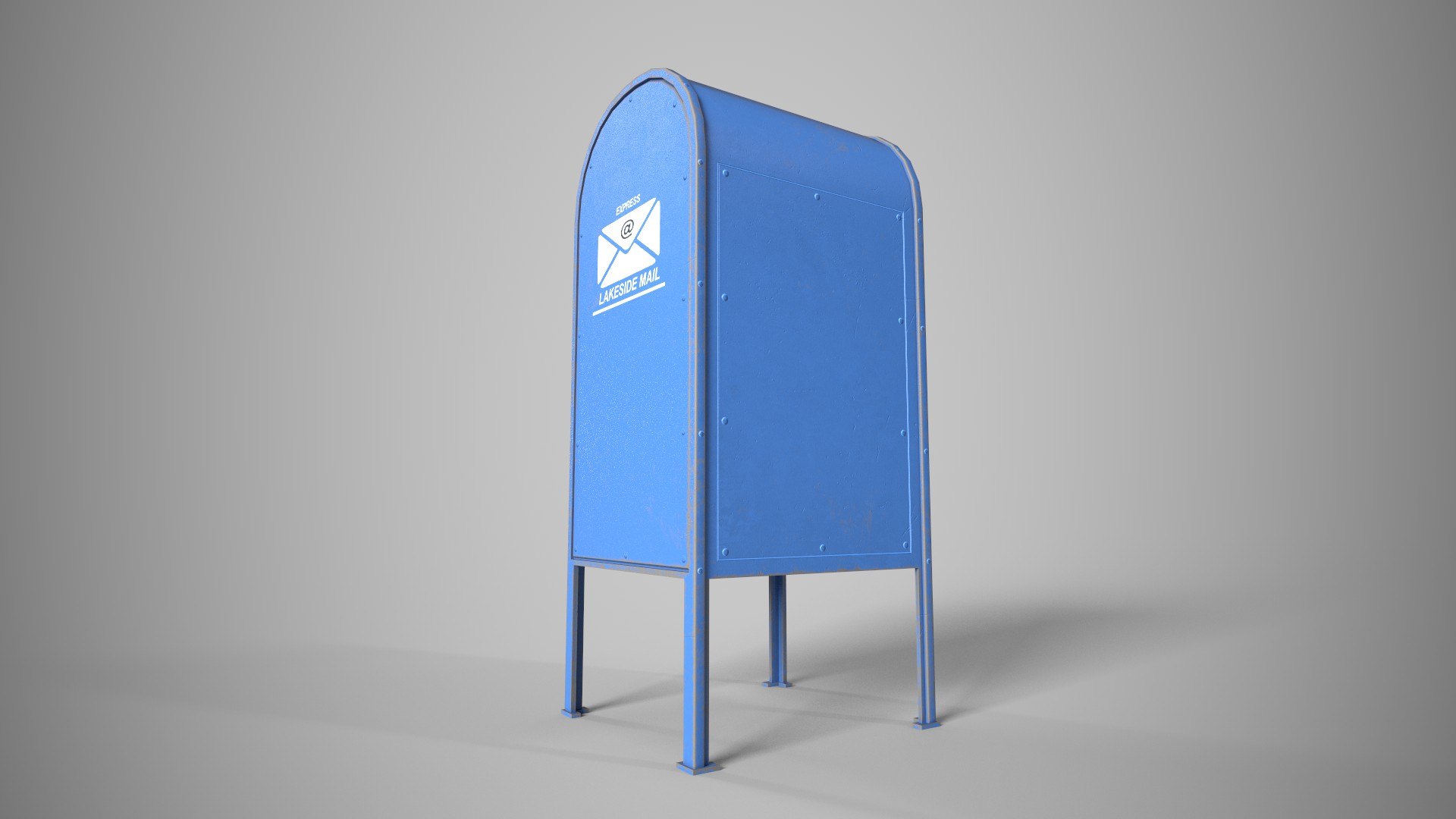 Mailbox 3D Model - TurboSquid 2367236