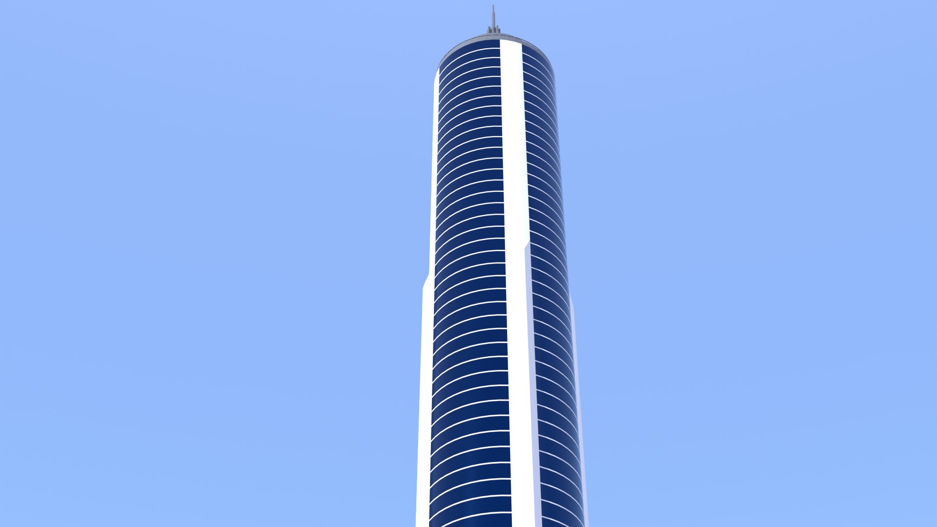 Basic Skyscraper Tower 3D - TurboSquid 2090199