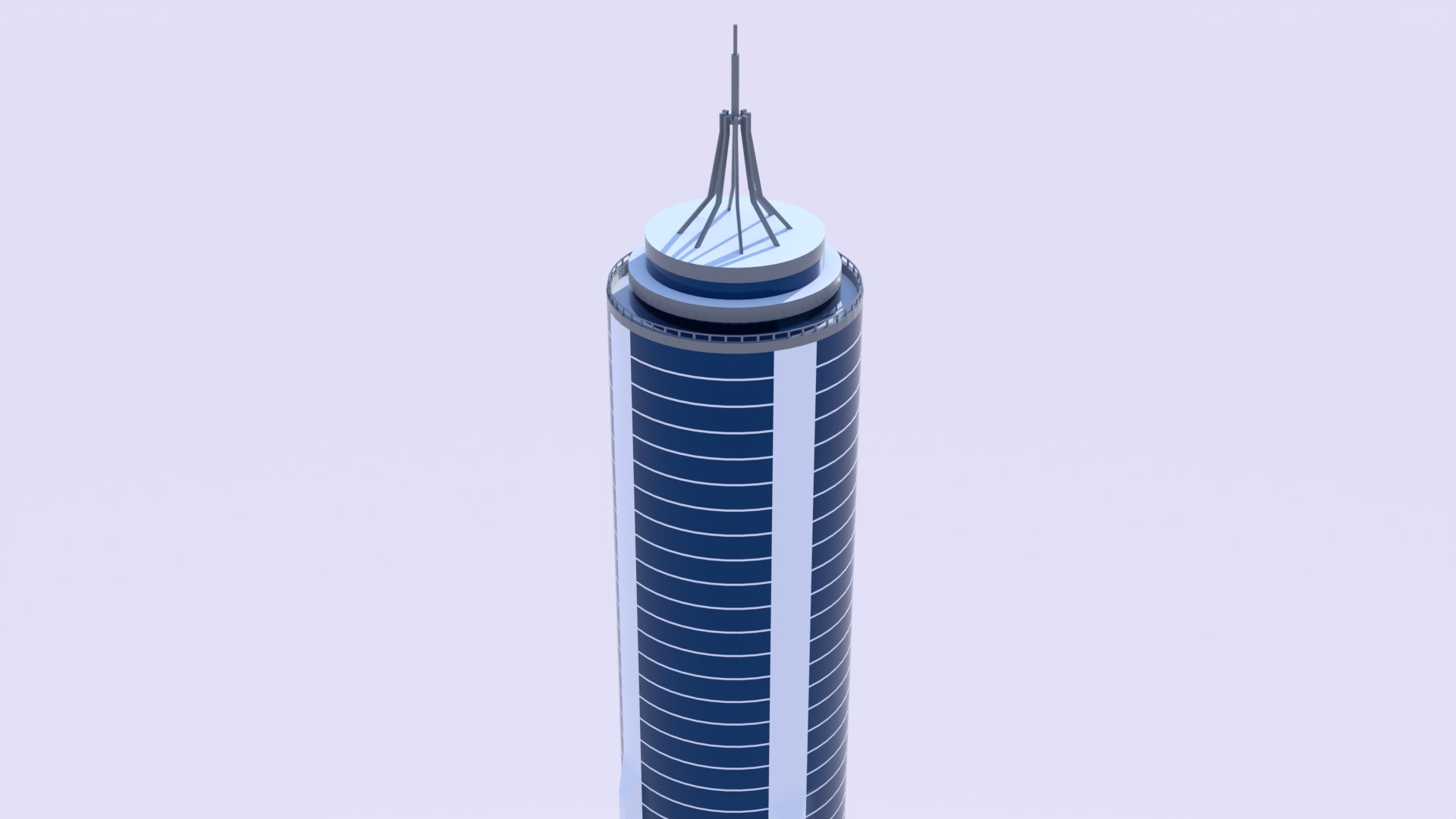 Basic Skyscraper Tower 3D - TurboSquid 2090199