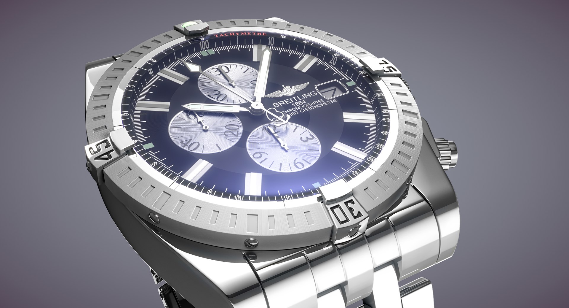 Breitling Watch Model - TurboSquid 1341493