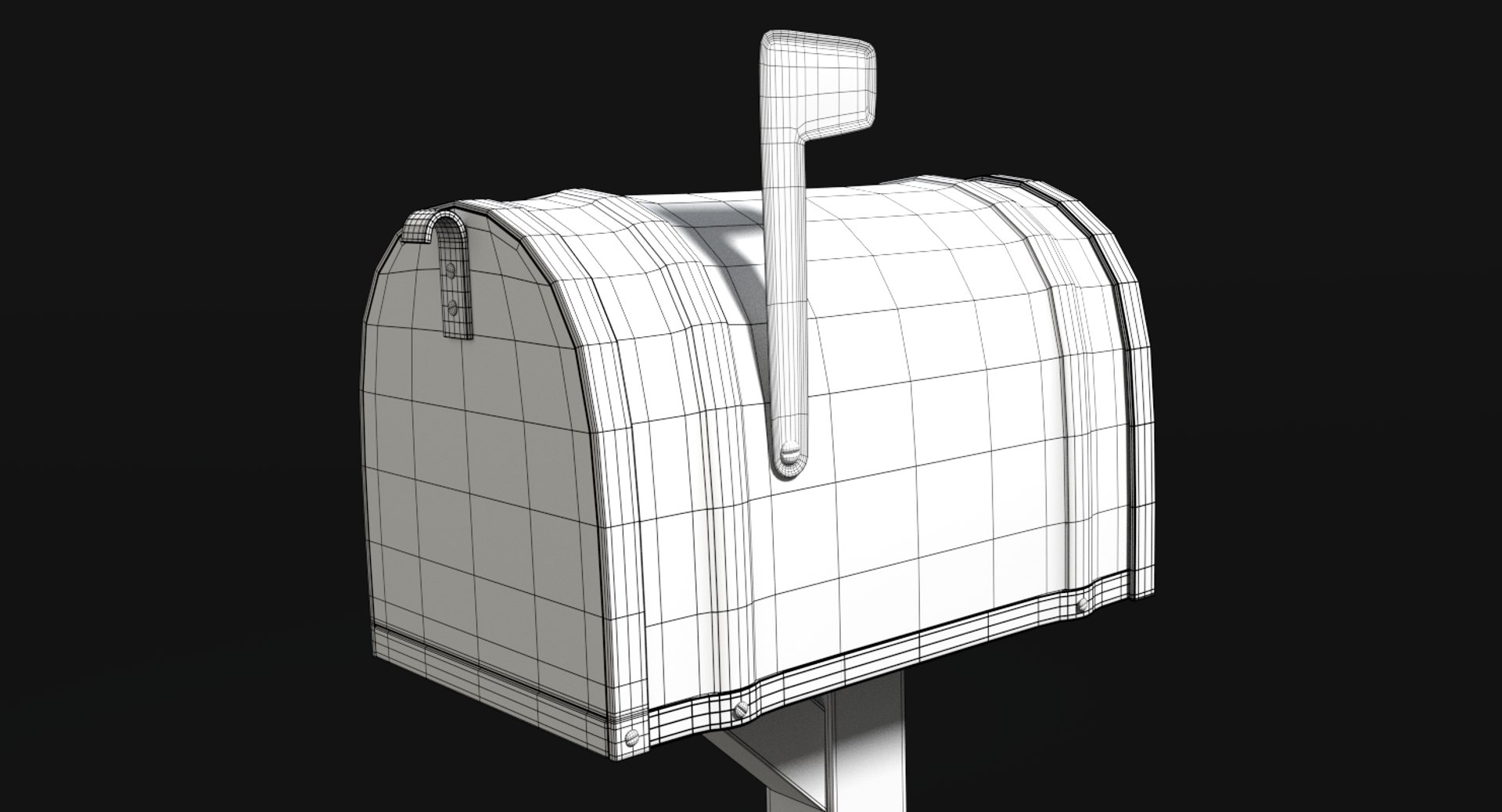 Mailbox Mail Box 3d Model