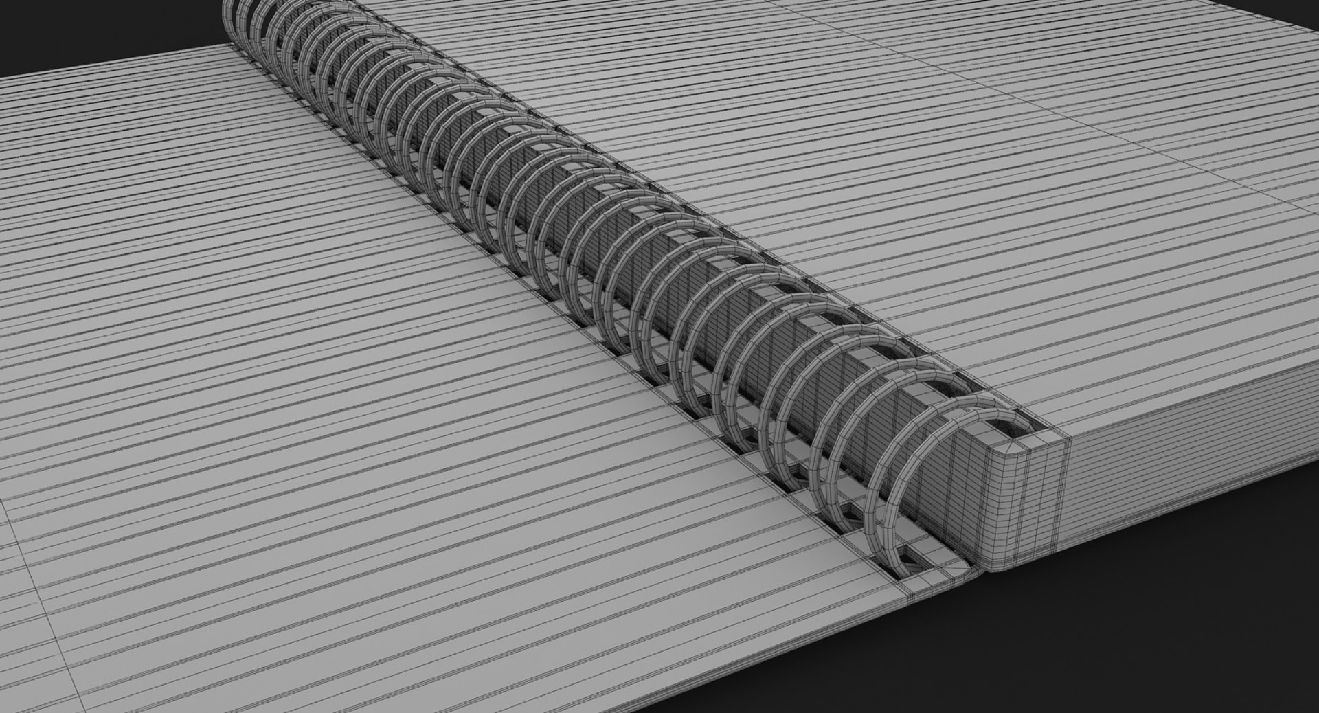 3D realistic open notebook - TurboSquid 1165842