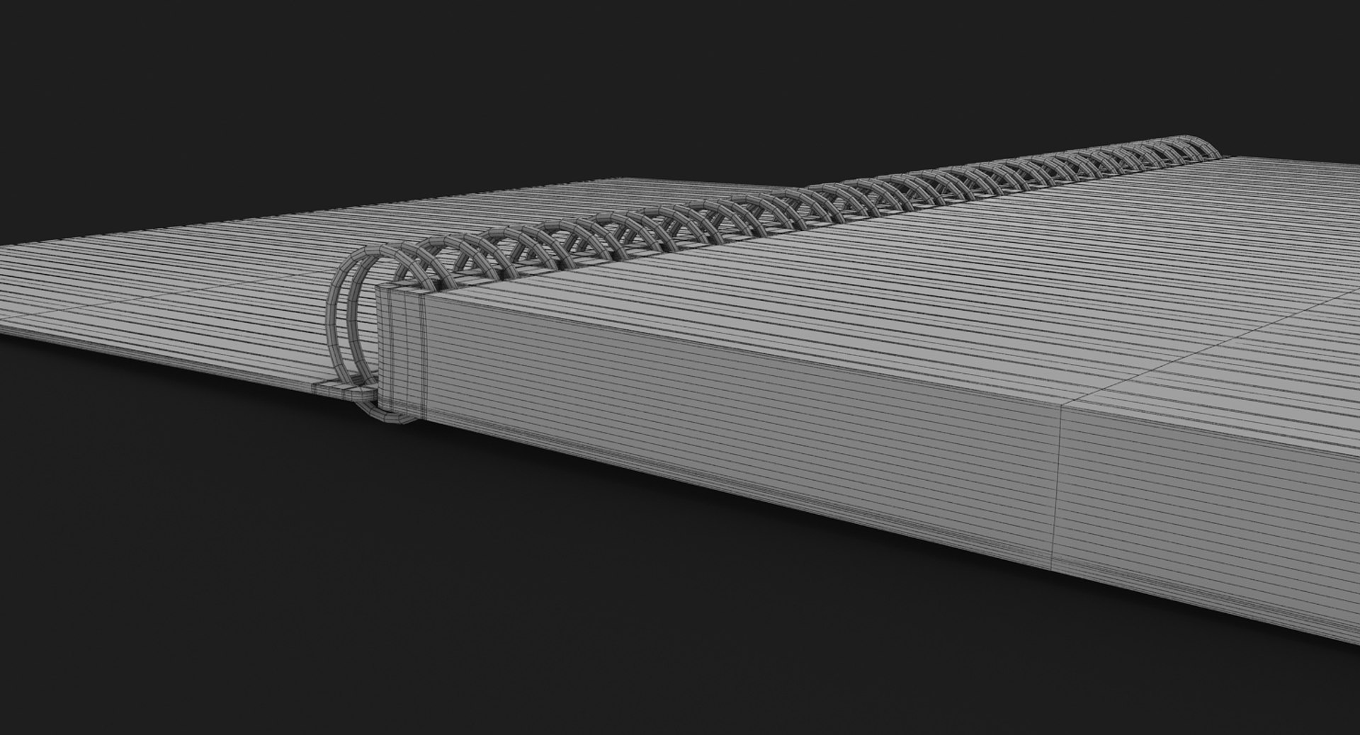 3D realistic open notebook - TurboSquid 1165842