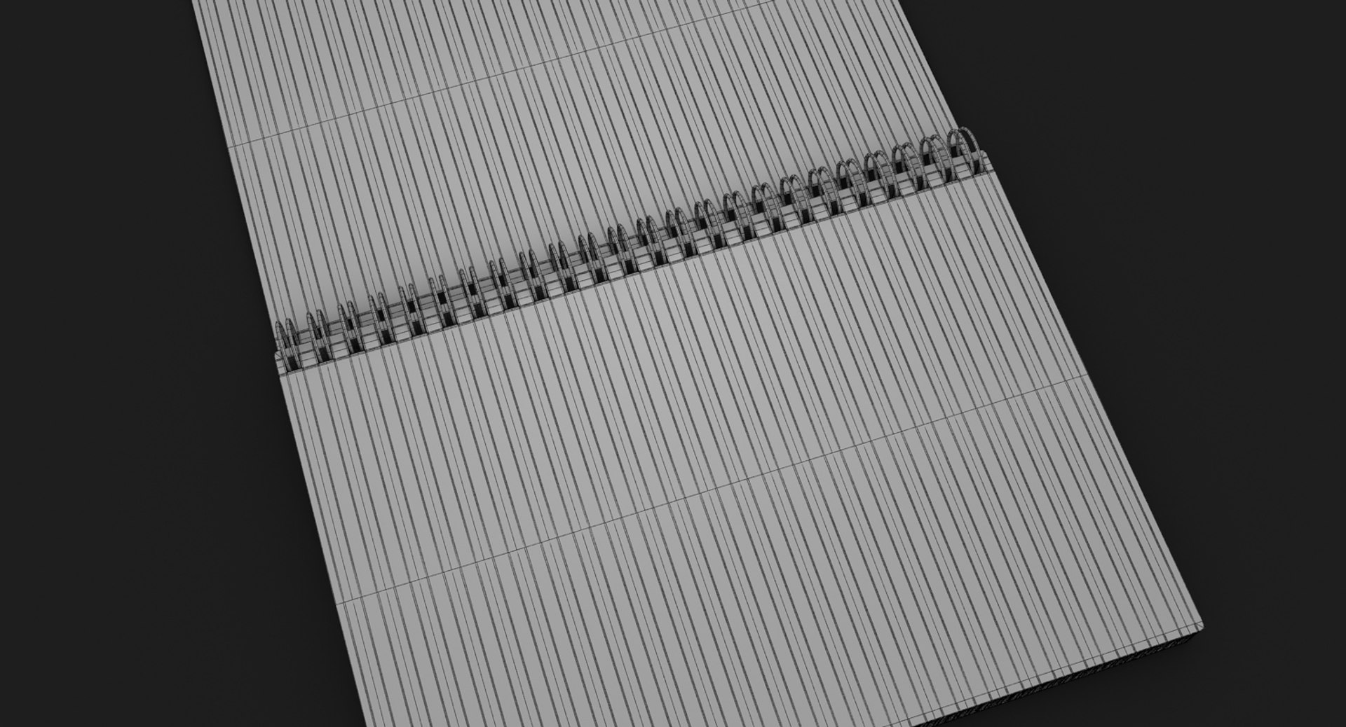 3D realistic open notebook - TurboSquid 1165842
