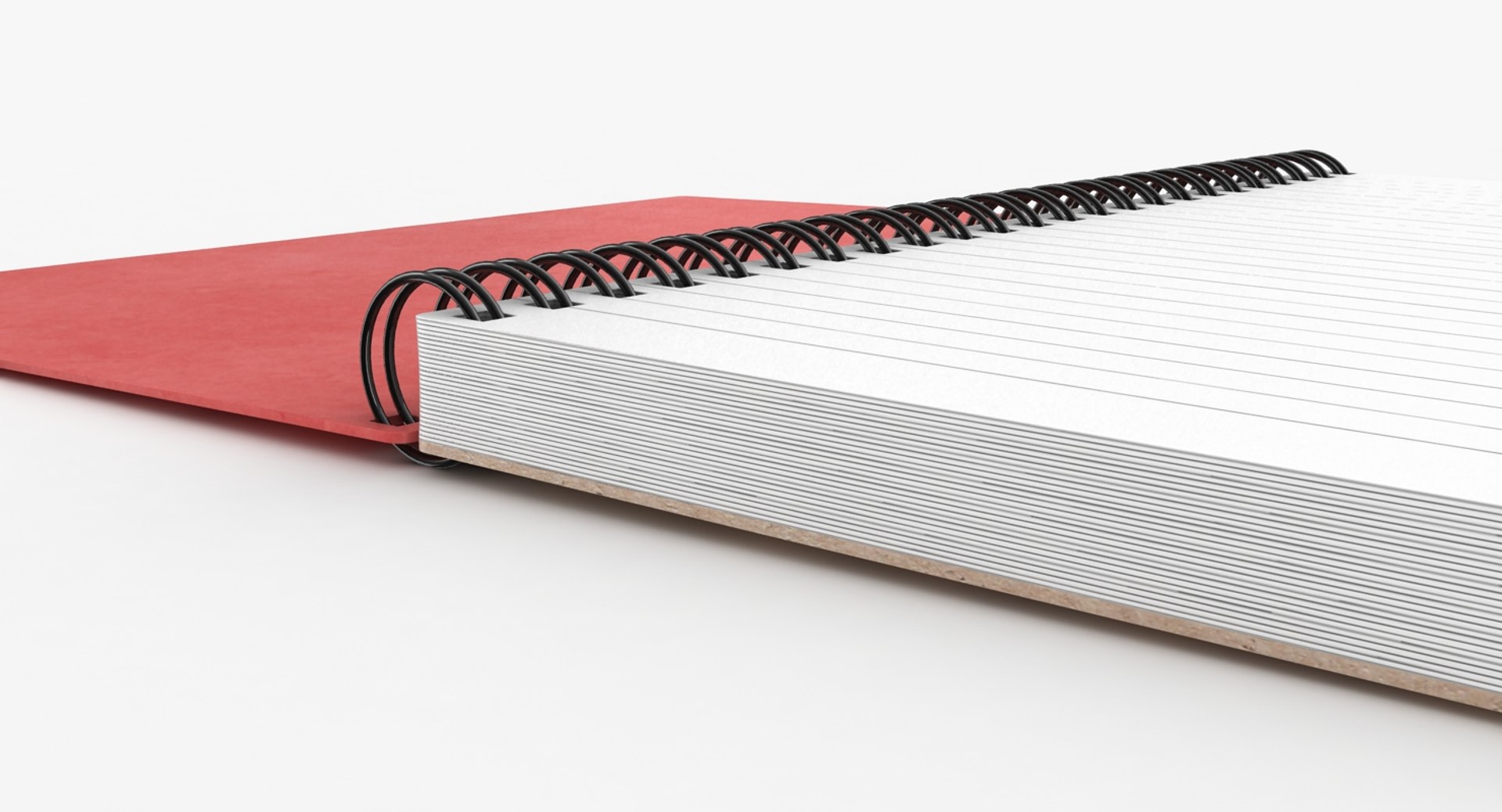 3D realistic open notebook - TurboSquid 1165842