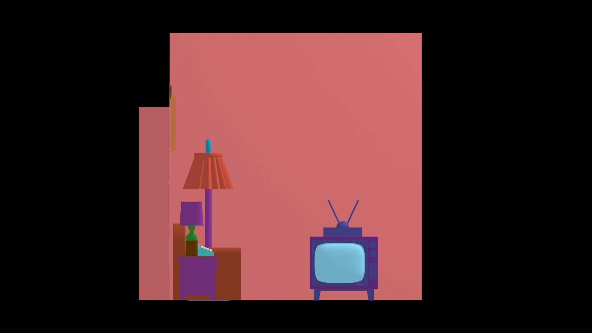 Sofa Scene The Simpsons Couch Sofa Scene Home House Set Diorama ...