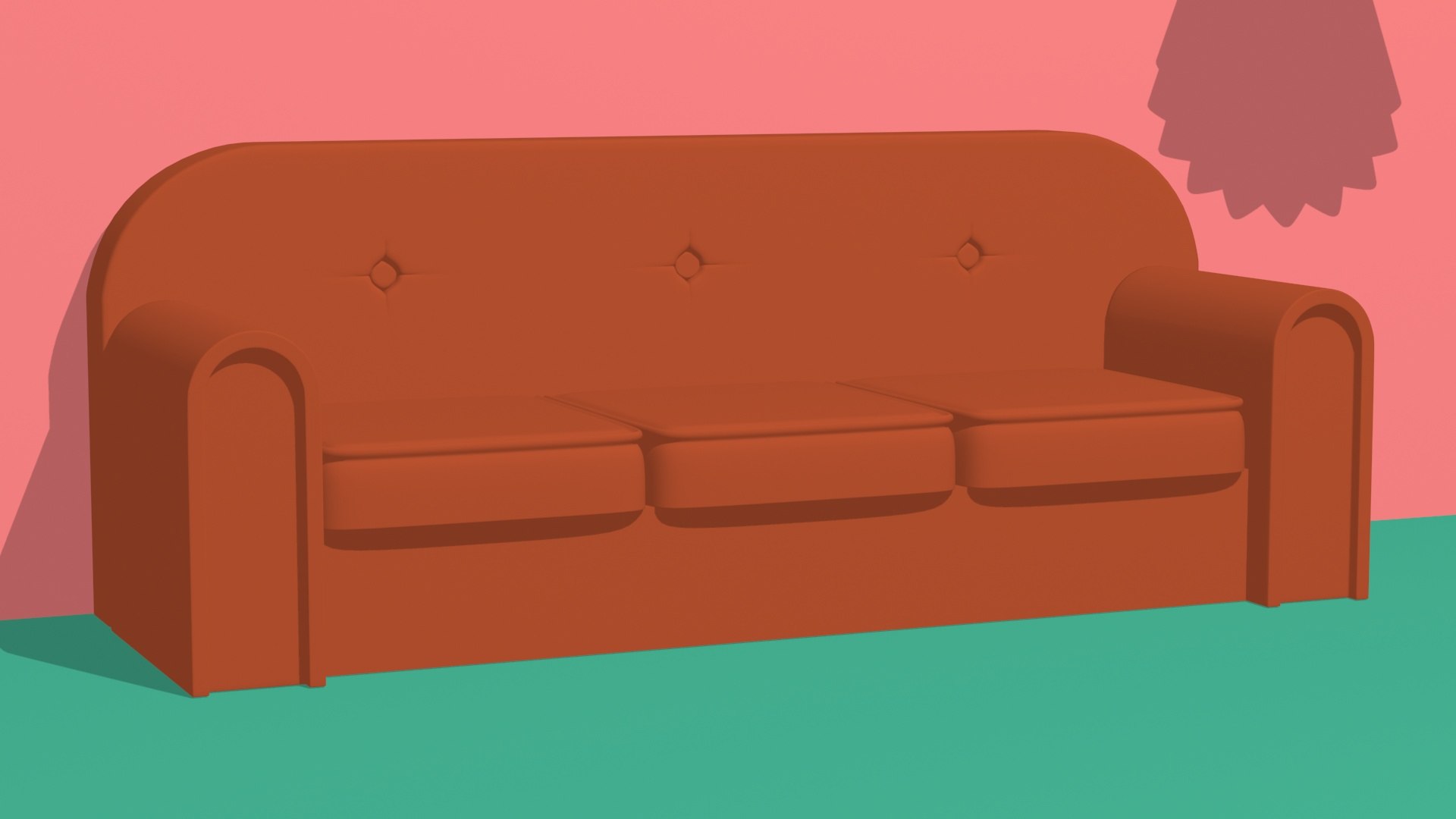 Sofa Scene The Simpsons Couch Sofa Scene Home House Set Diorama ...