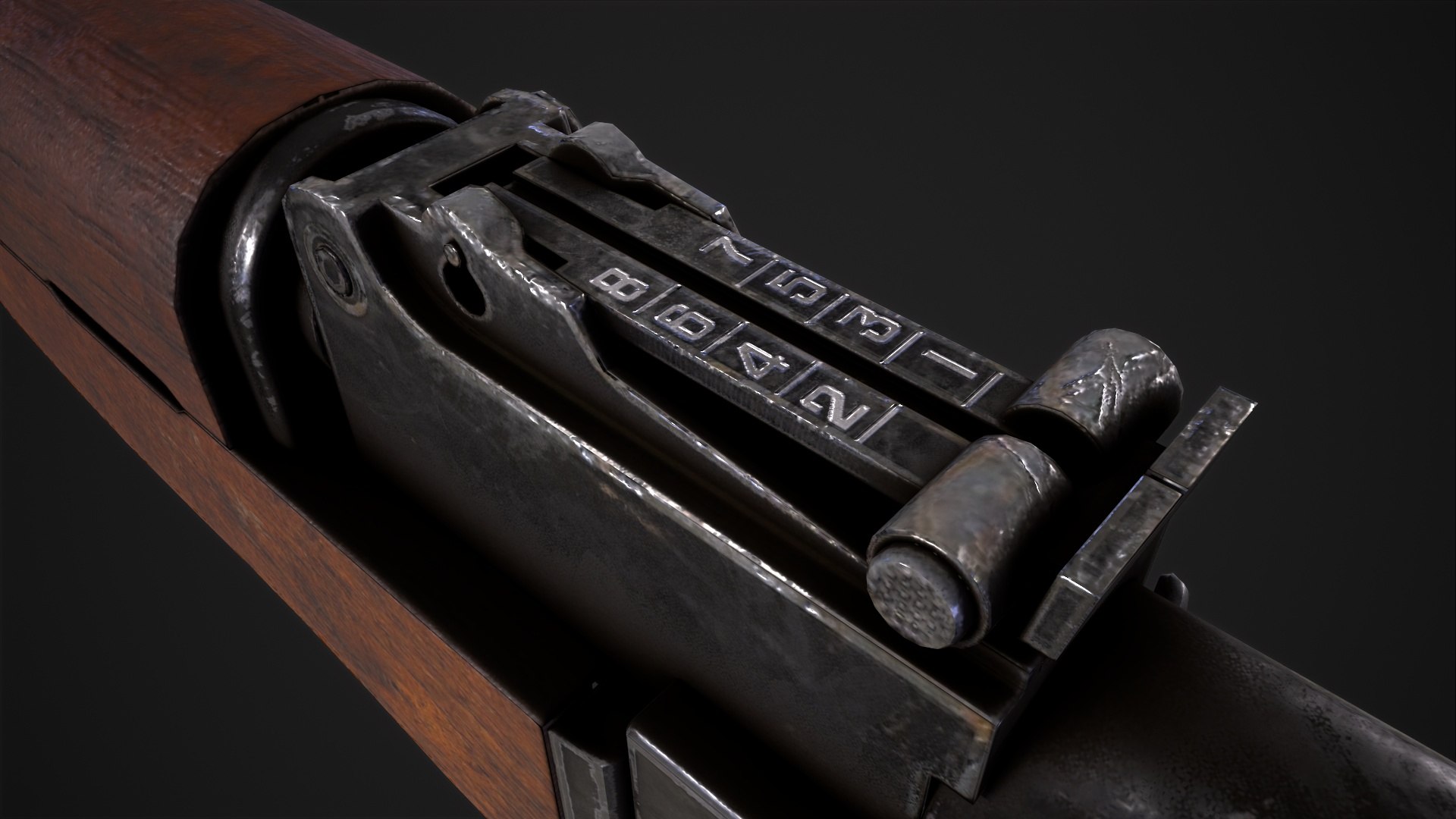 Assault Rifle AK-47 GameReady 3D model - TurboSquid 2055636