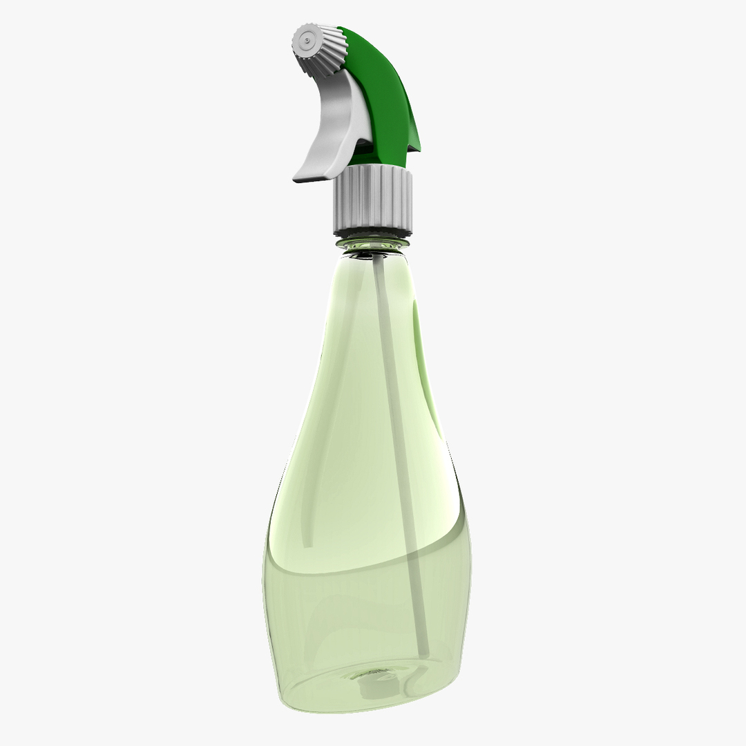 Spray Cleaning Bottle 3d 3ds
