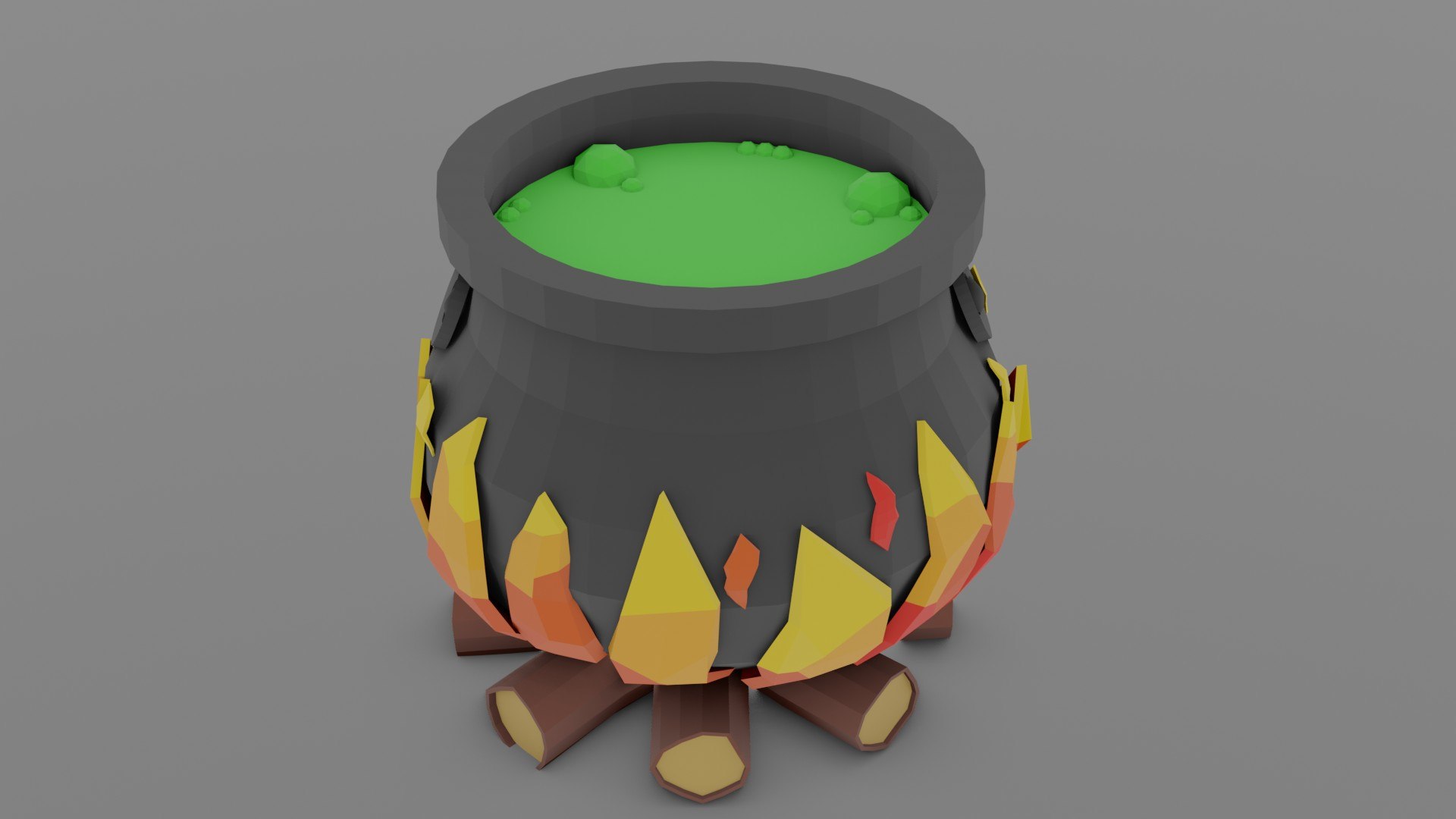 Free 3D Model Cauldron - TurboSquid 1654138