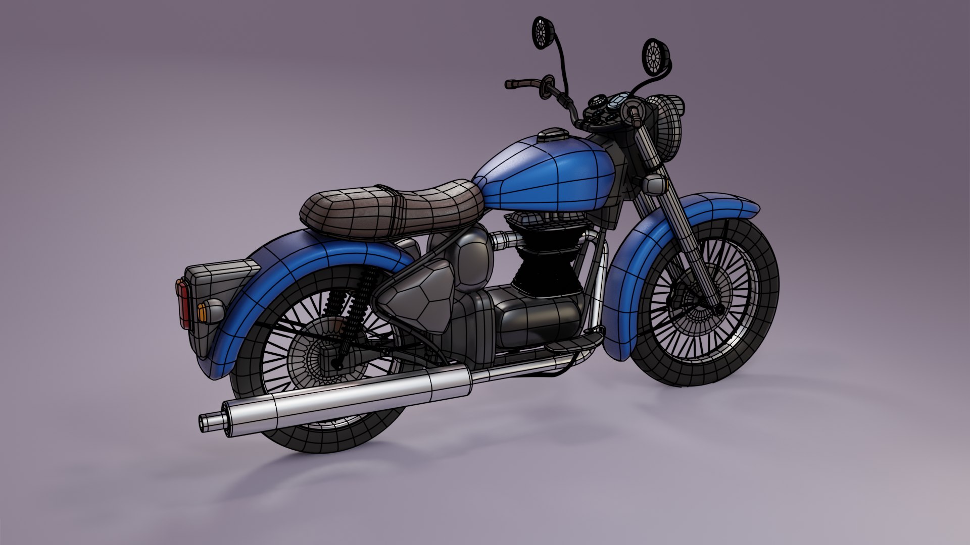 3D Motorcycle Motorbike Vehicle Model - TurboSquid 1685364