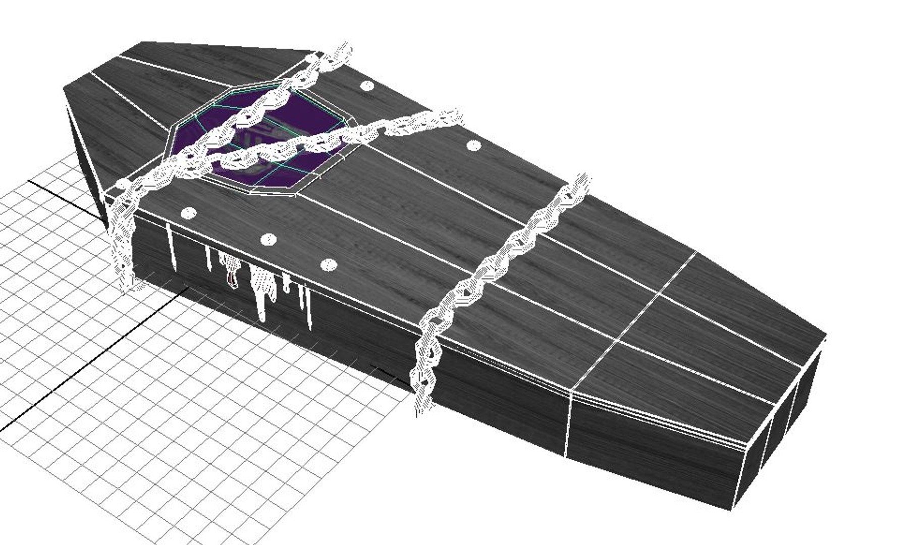 Coffin Model - TurboSquid 1556582