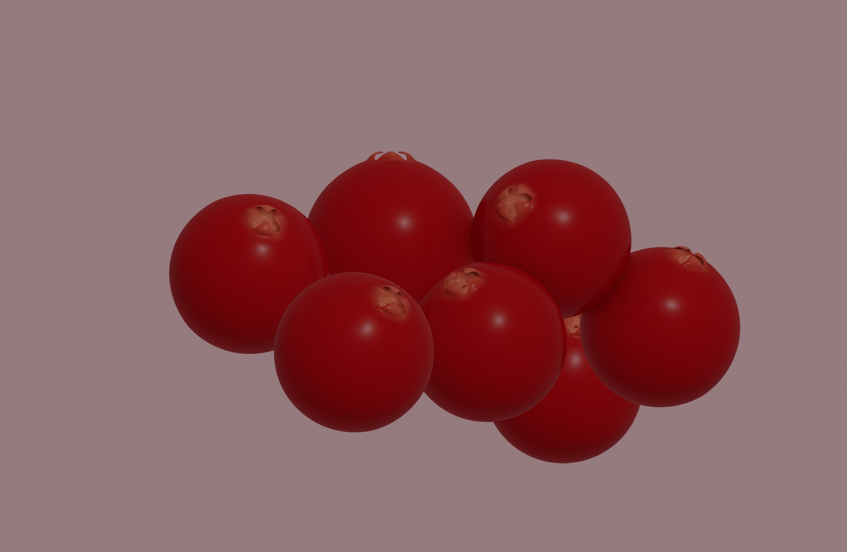 3D Cranberry Model - TurboSquid 2057985
