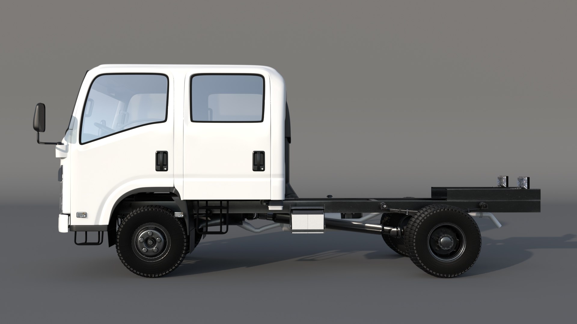 3D ISUZU N Series NPR 75-190 4 Door - TurboSquid 2249467