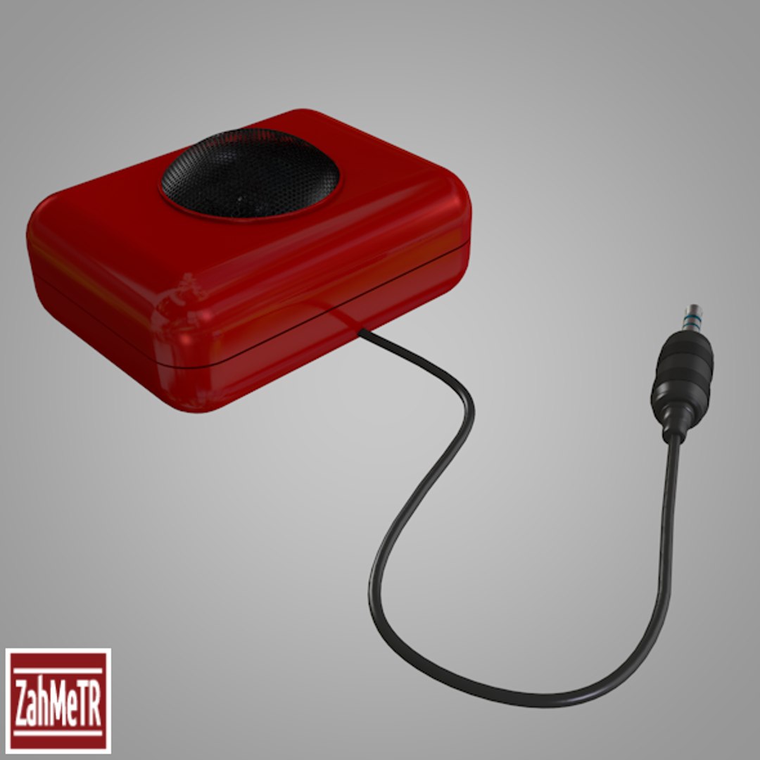 3d atom mini speaker model