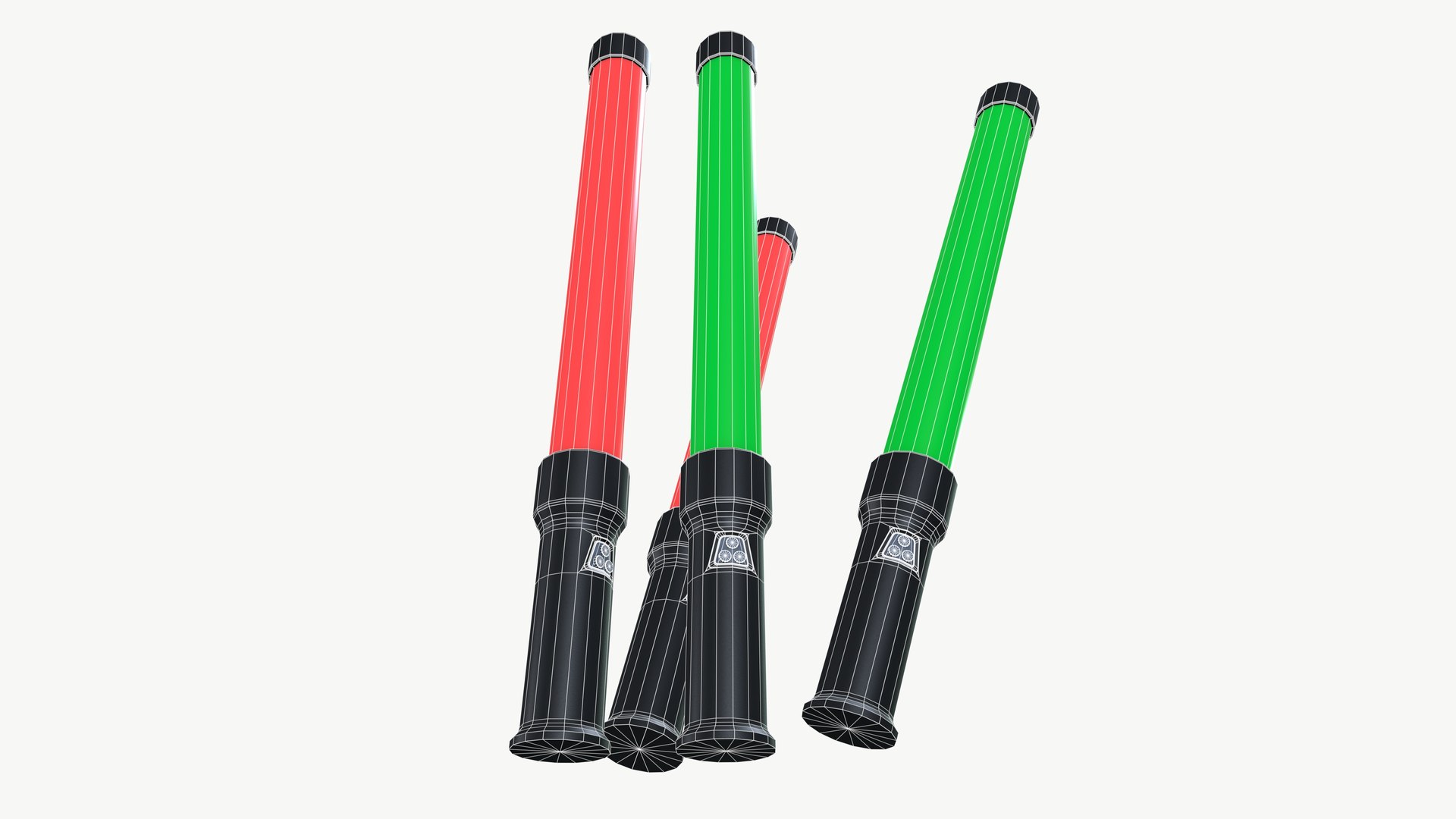 Light Sticks Model - TurboSquid 2293330