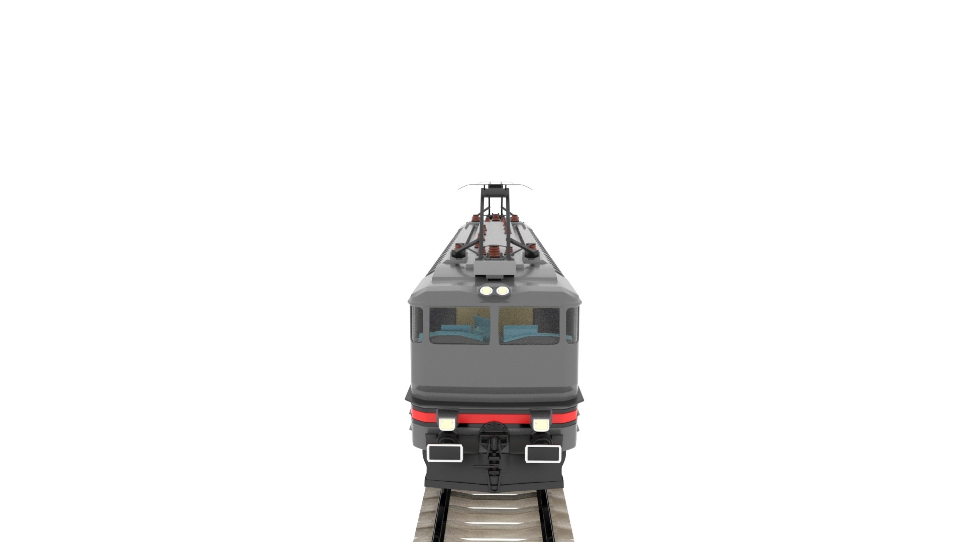 3D Cfr Train Locomotive - TurboSquid 1262062