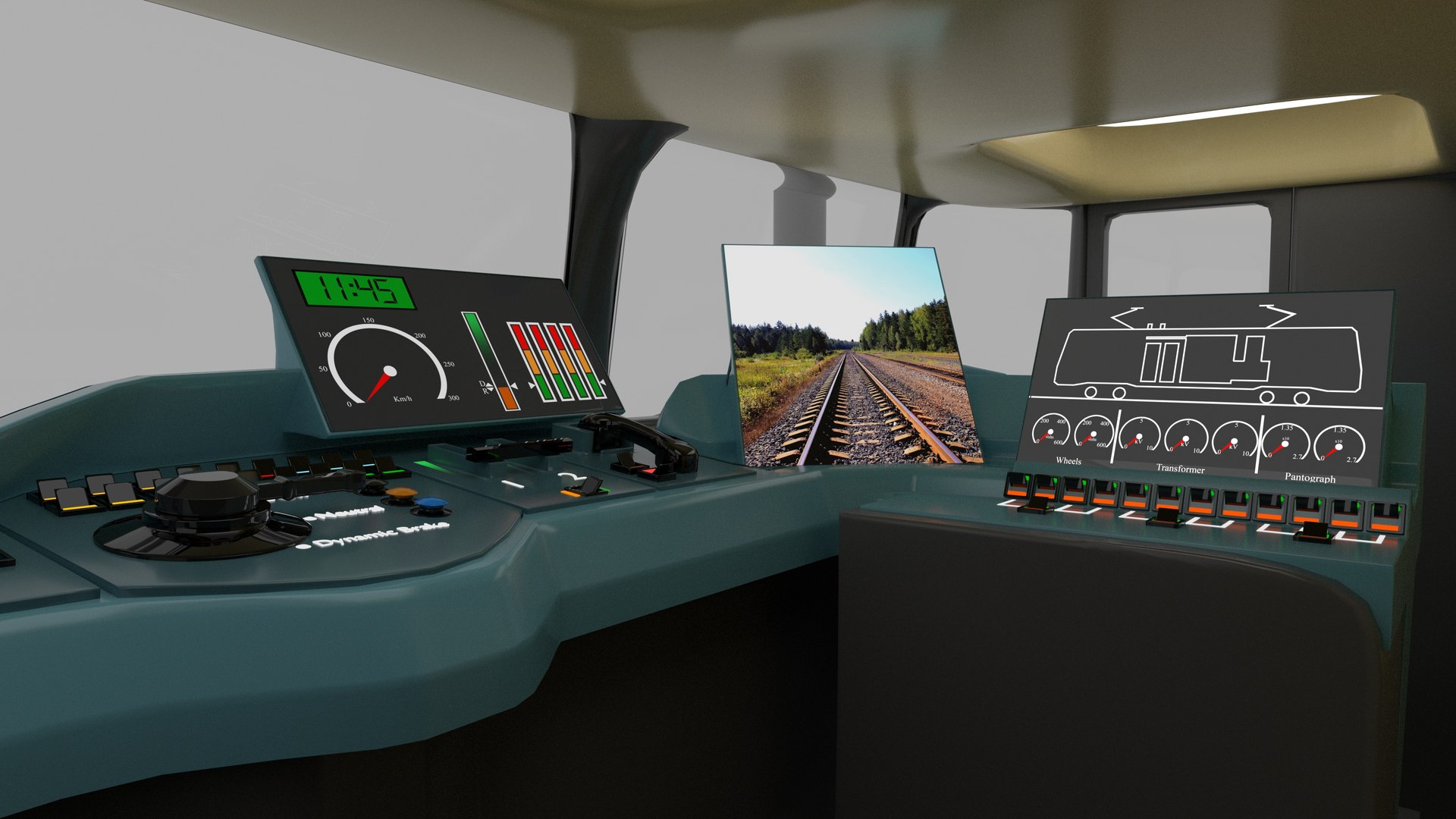 3D Cfr Train Locomotive - TurboSquid 1262062