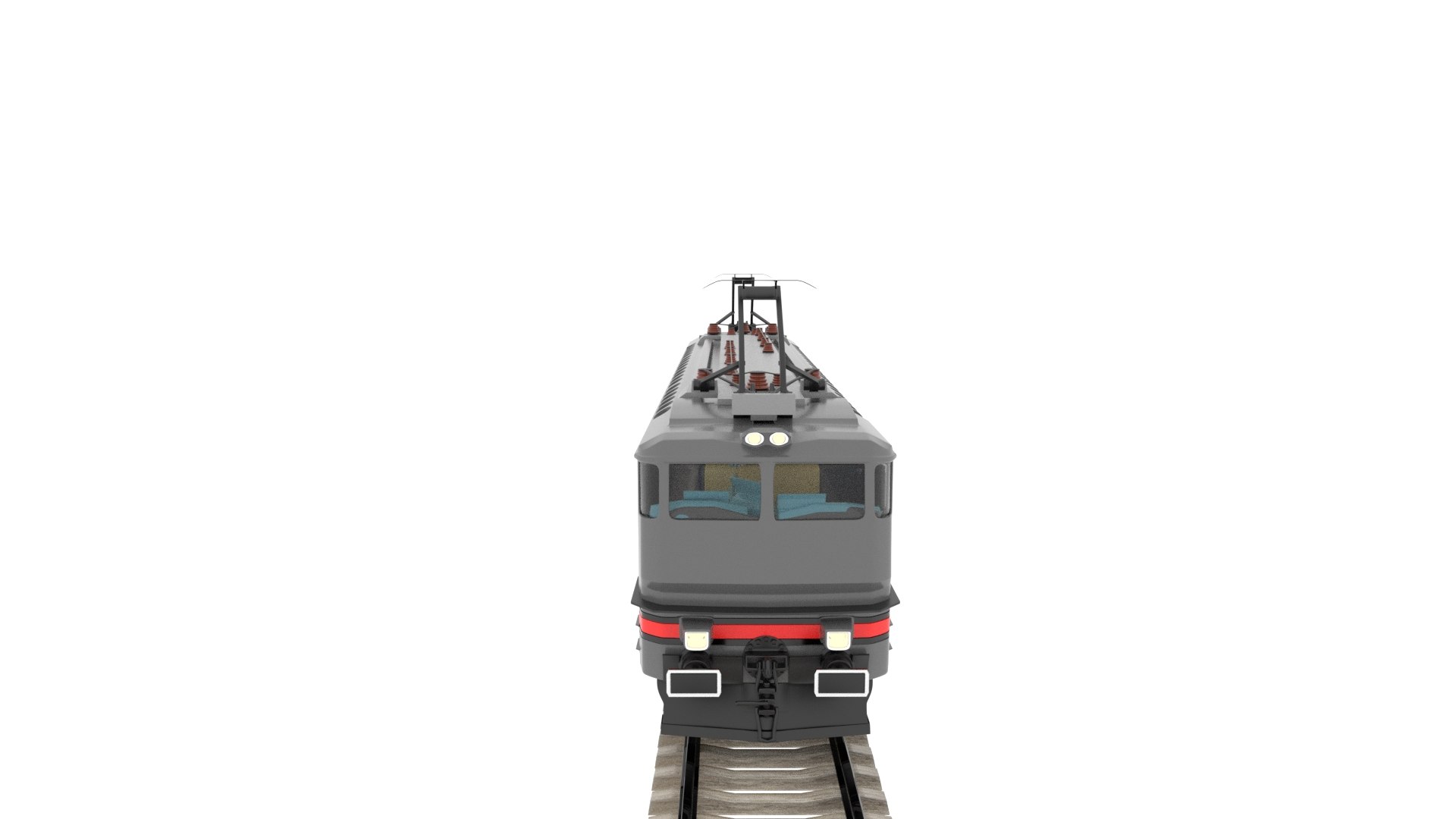 3D Cfr Train Locomotive - TurboSquid 1262062