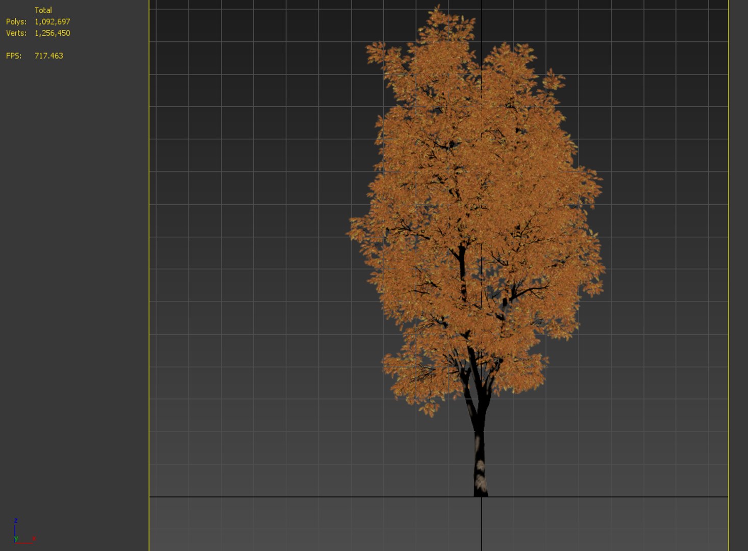 Autumn Alnus Glutinosa 3D Model - TurboSquid 1956943