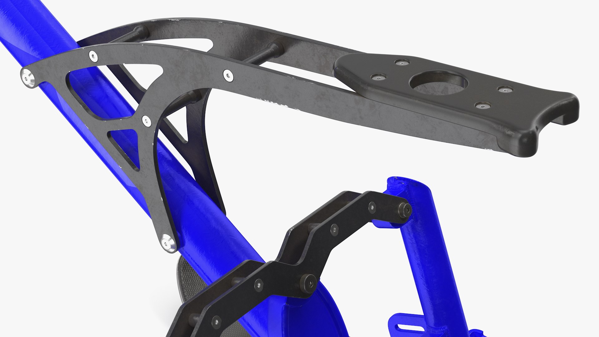 3D Snow Bike Blue - TurboSquid 1956044