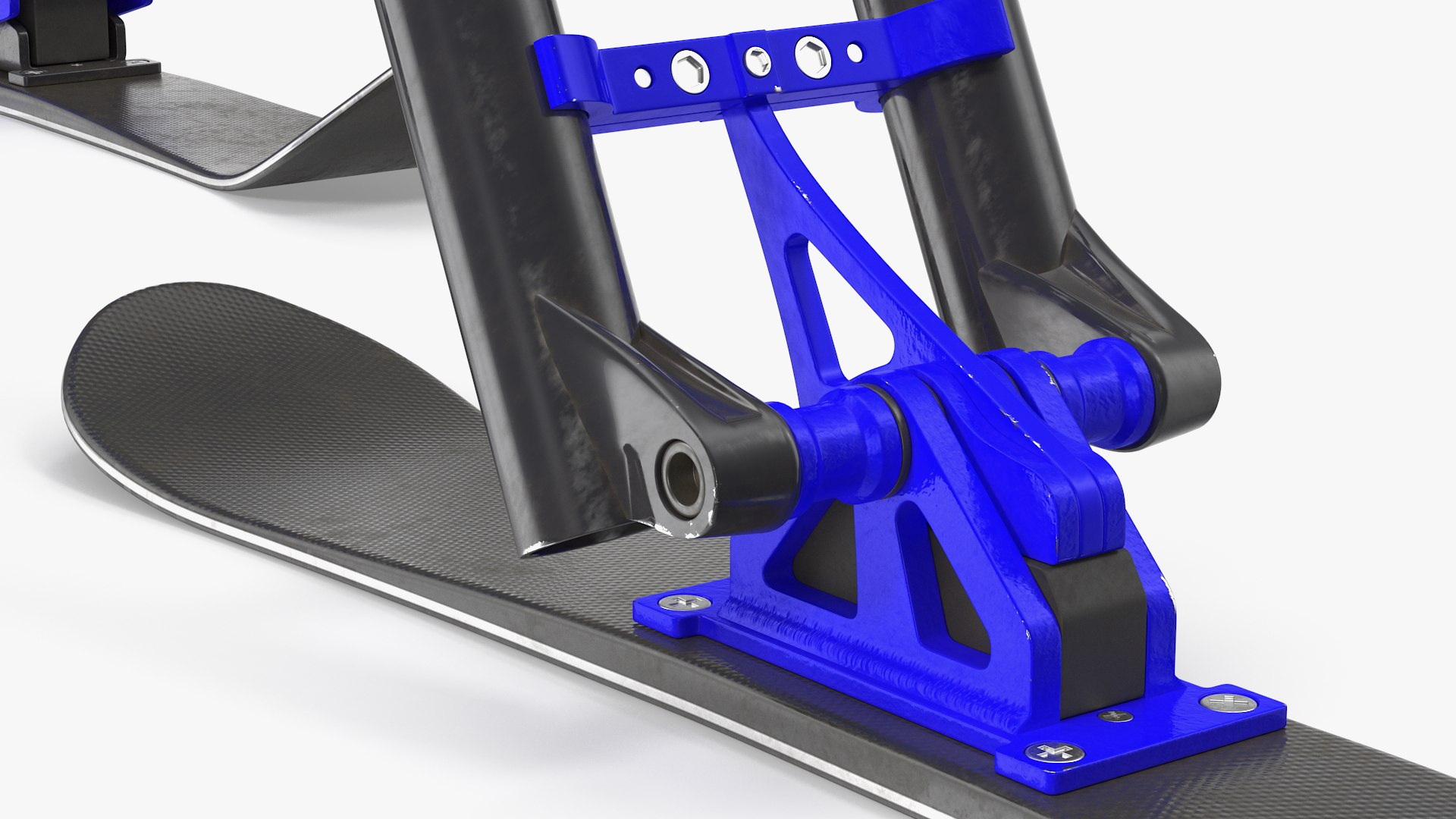 3D Snow Bike Blue - TurboSquid 1956044