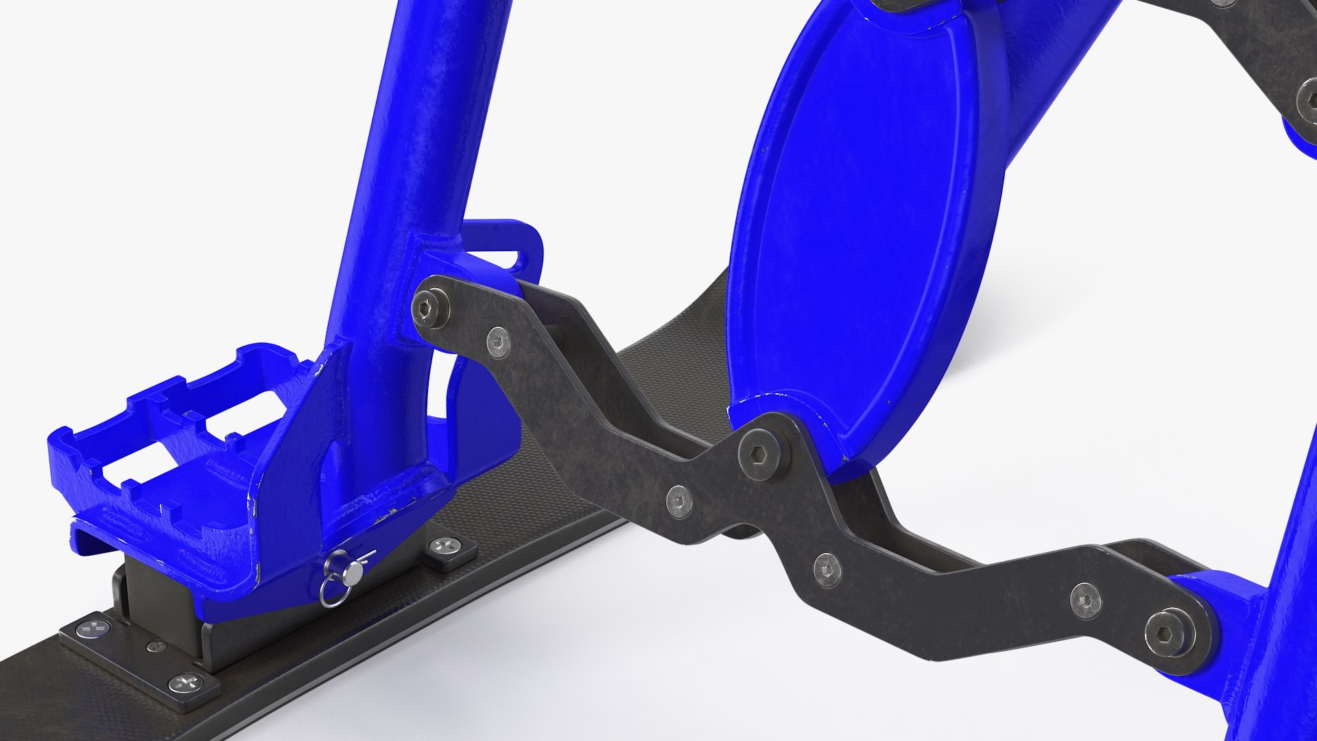 3D Snow Bike Blue - TurboSquid 1956044