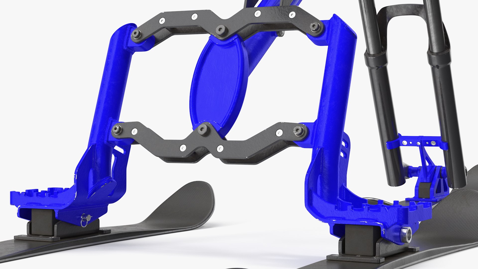 3D Snow Bike Blue - TurboSquid 1956044