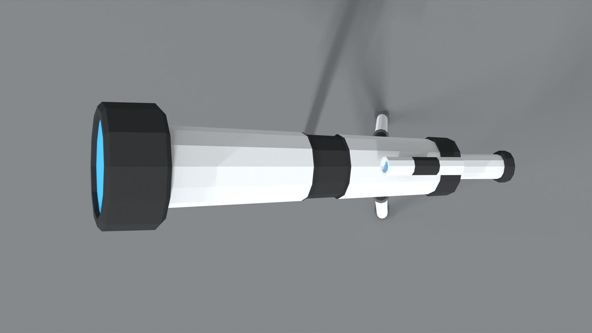 Low Poly Cartoon Telescope 3D Model - TurboSquid 1784176