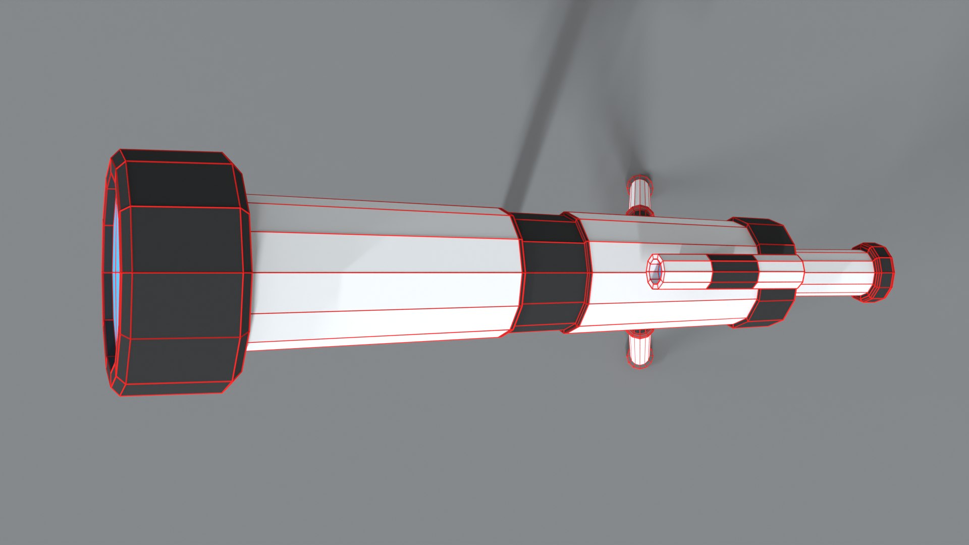 Low Poly Cartoon Telescope 3D Model - TurboSquid 1784176