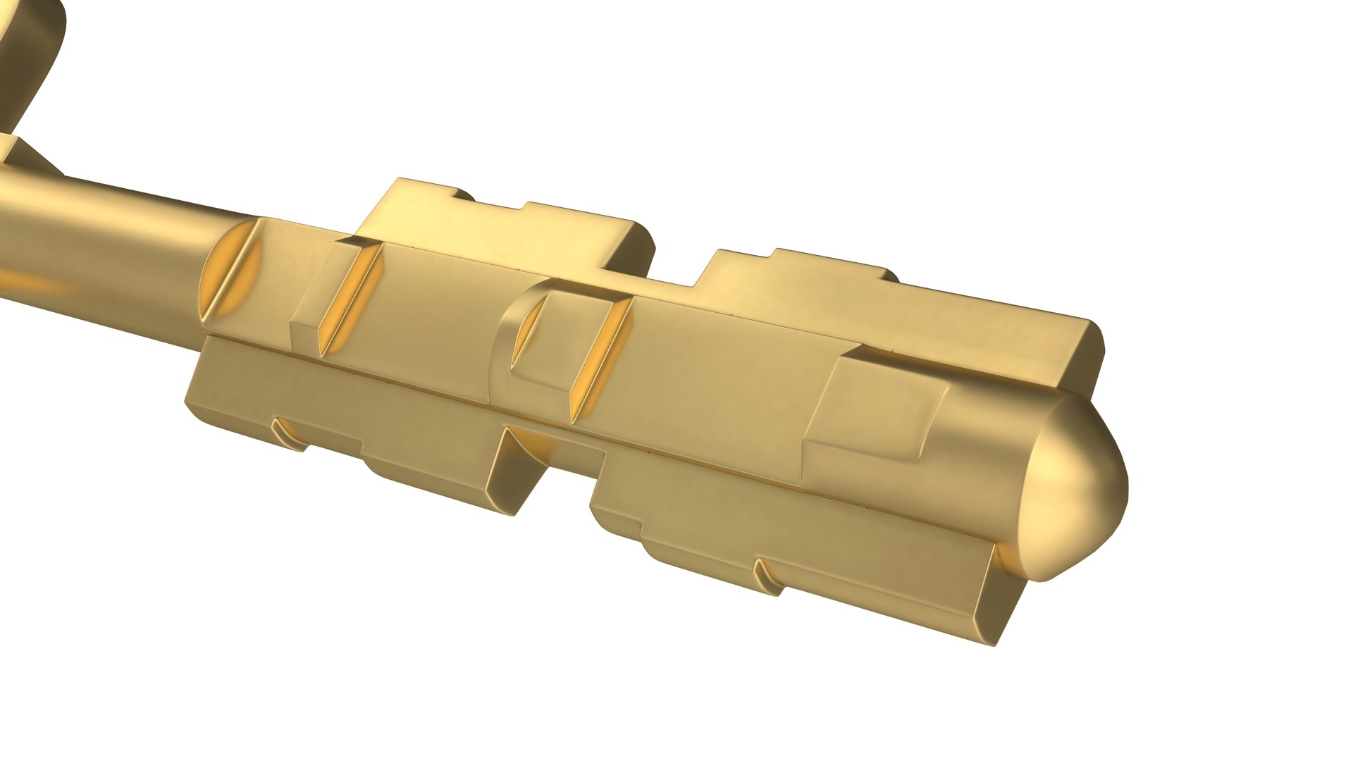 3D Key Type Chubb Model - TurboSquid 2222428