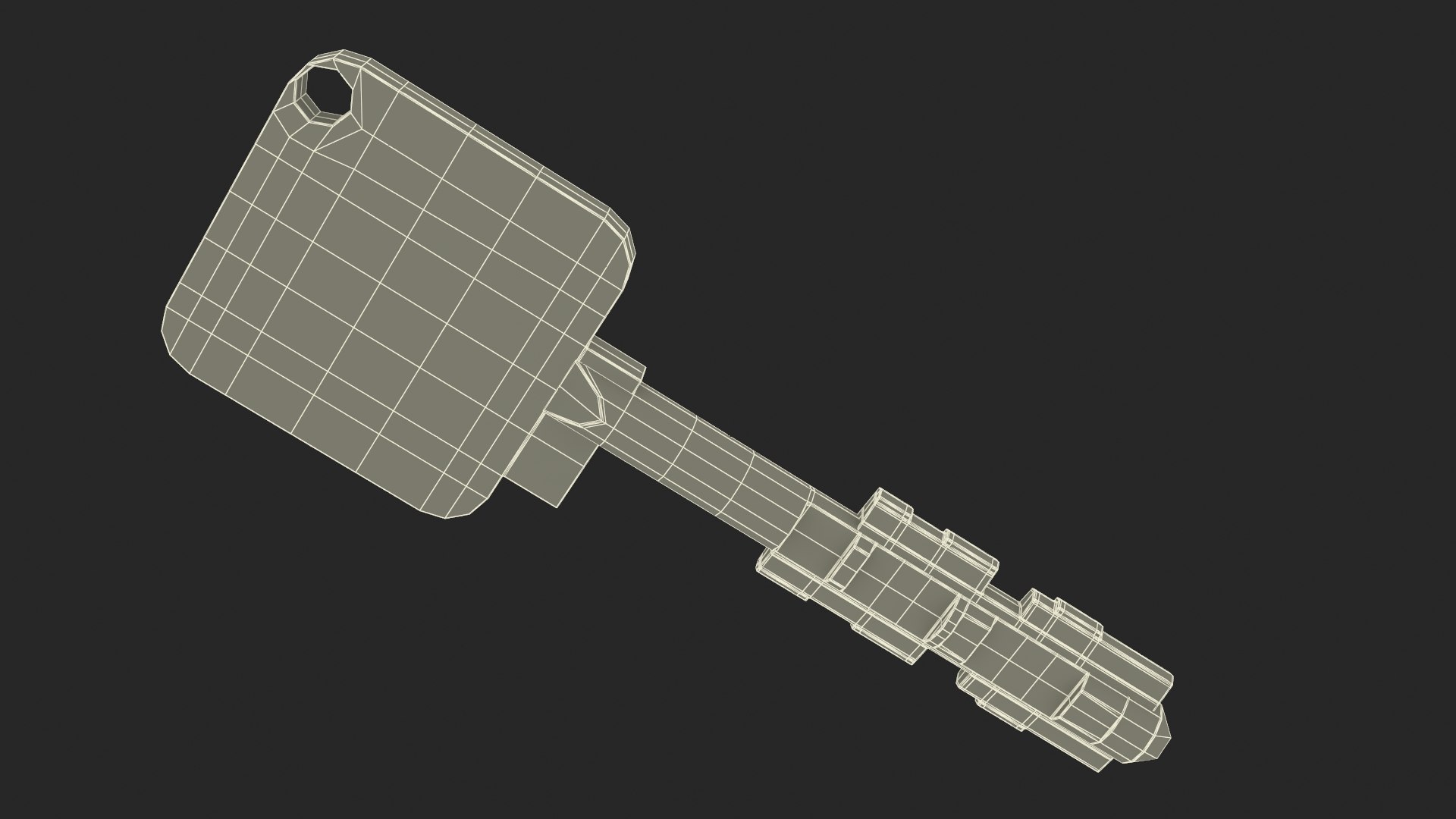 3D Key Type Chubb Model - TurboSquid 2222428