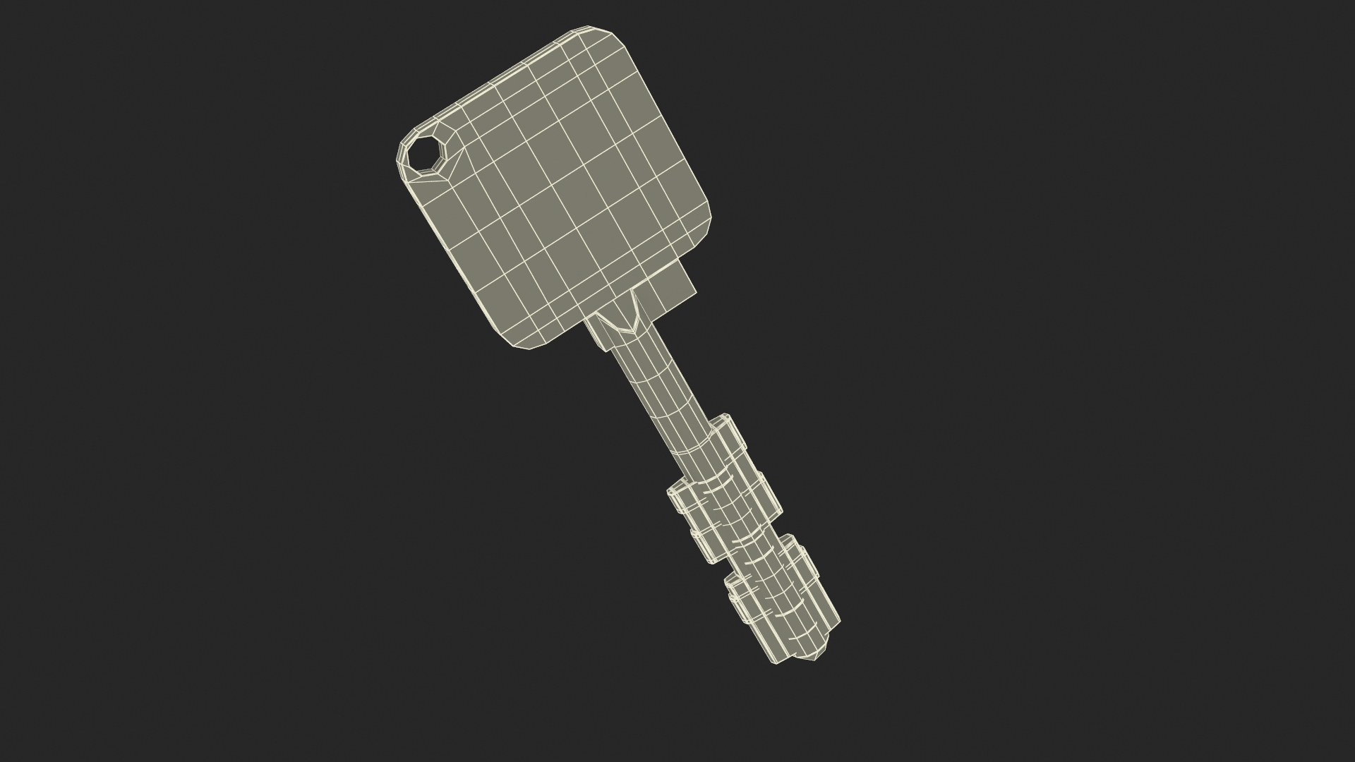 3D Key Type Chubb Model - TurboSquid 2222428