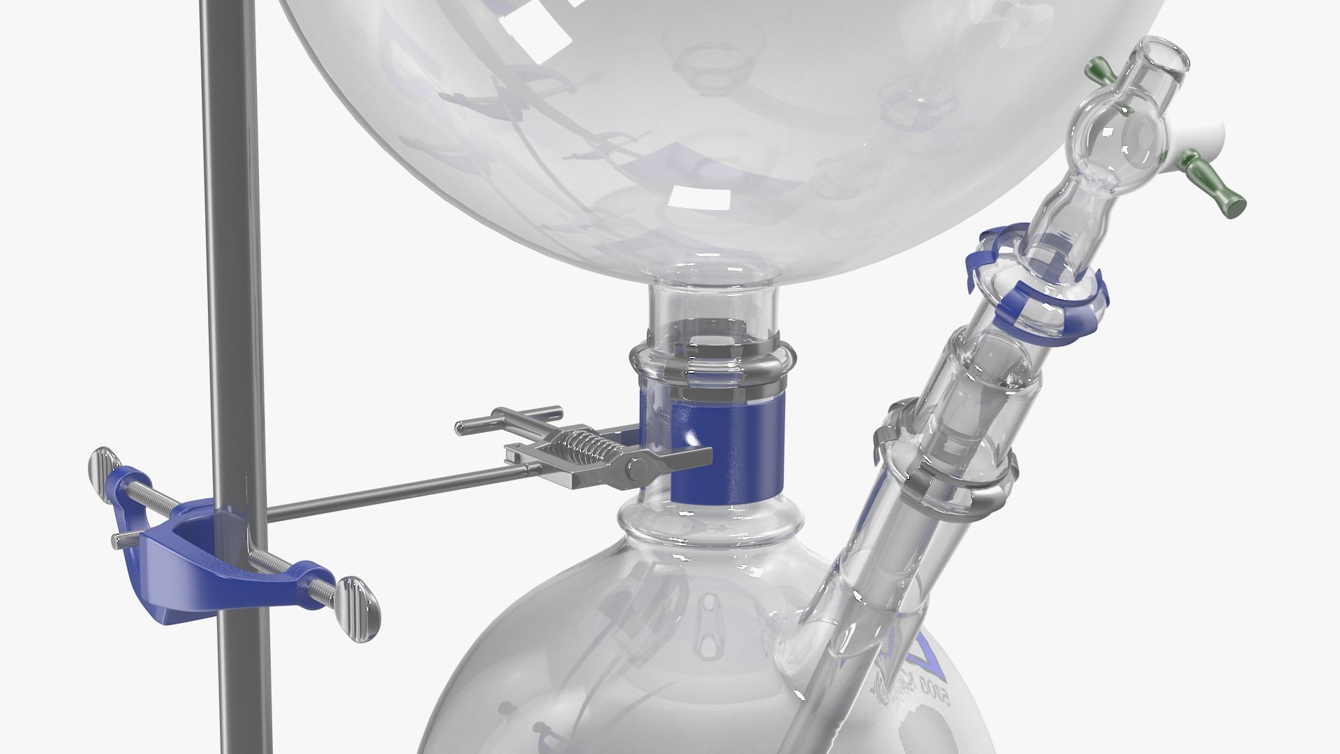 3D lab stand flask - TurboSquid 1458538